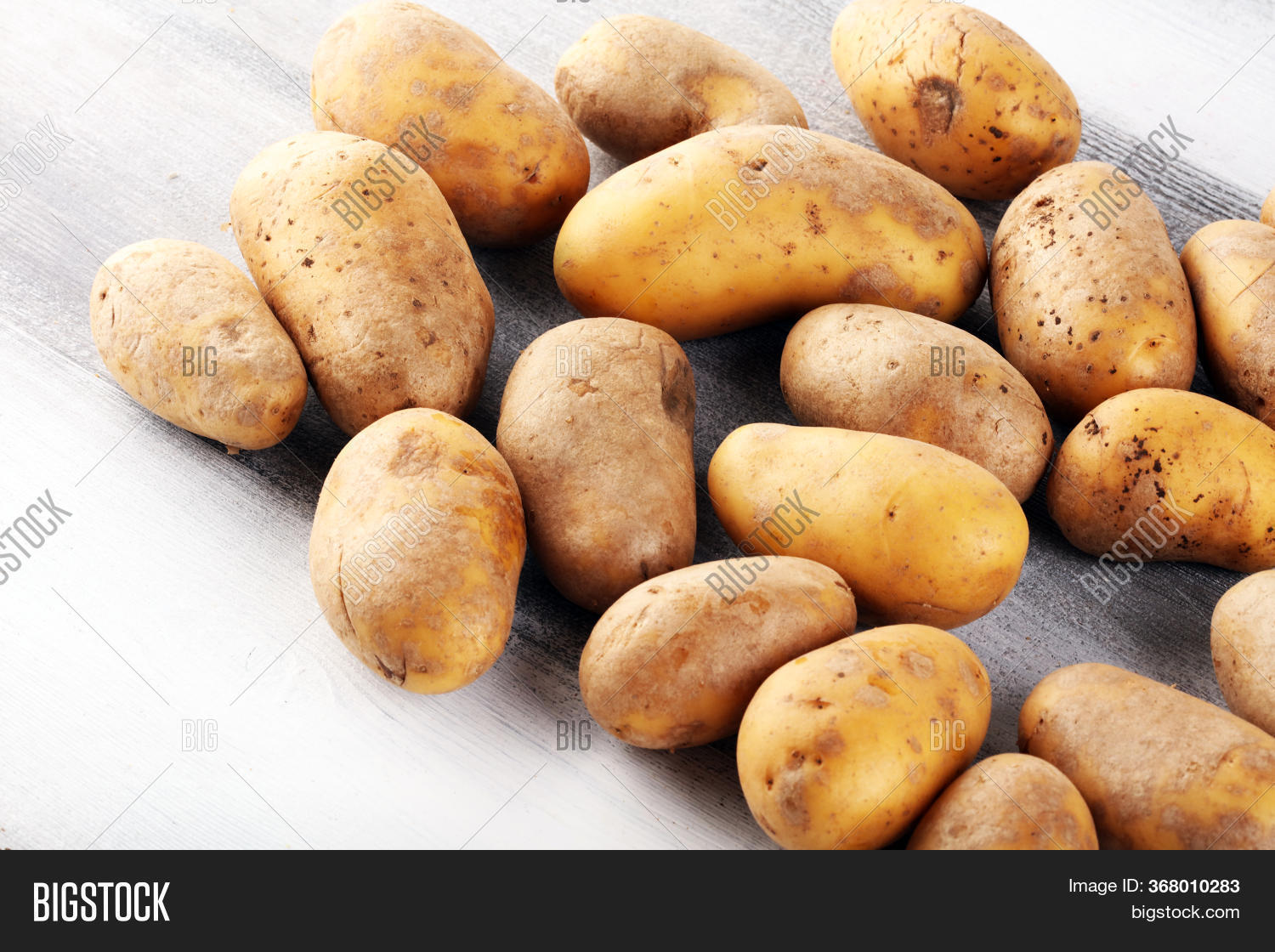 Pile Potatoes Lying On Image & Photo (Free Trial) | Bigstock