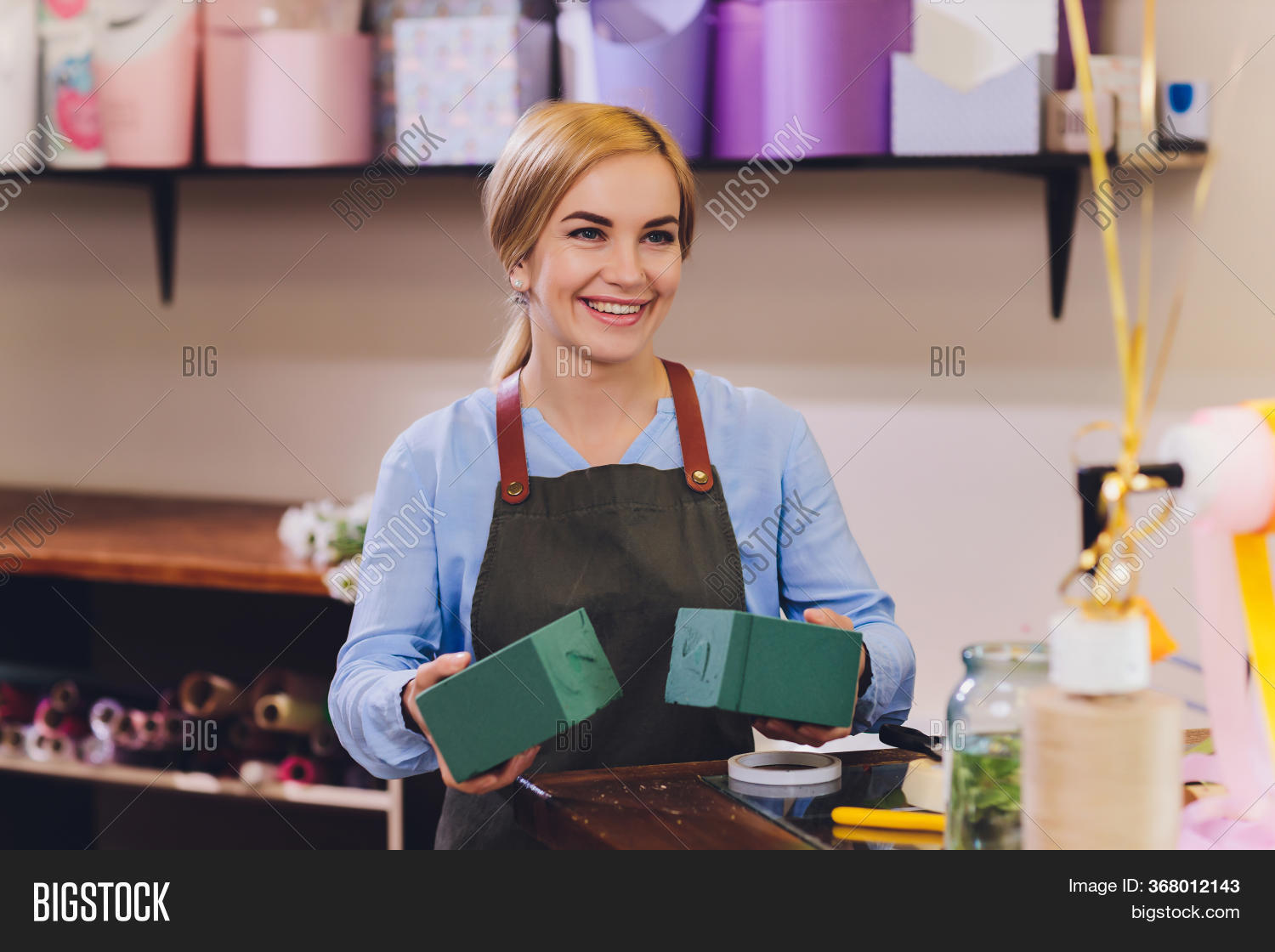 Female Sales Assistant Image & Photo (Free Trial) | Bigstock