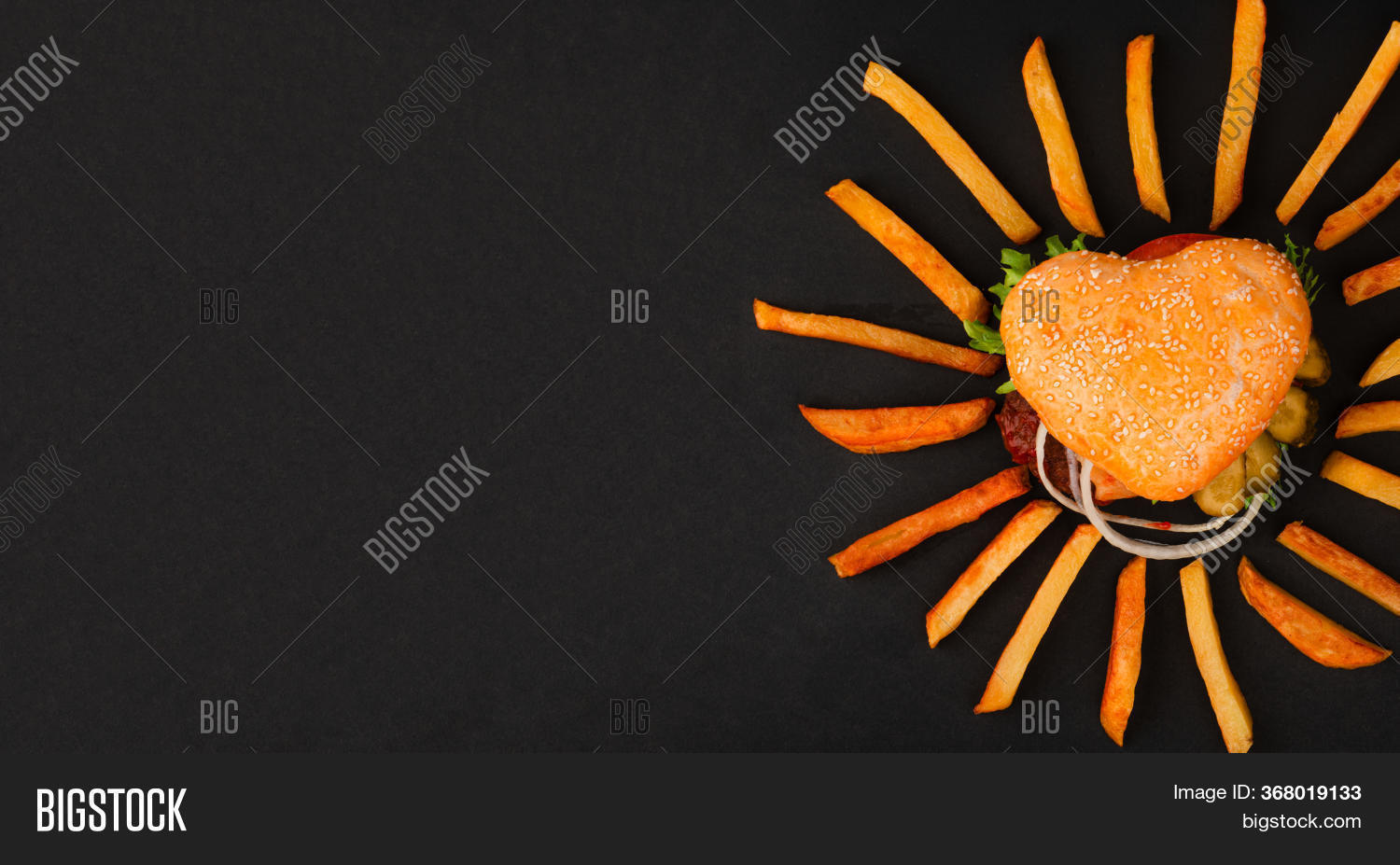 Heart Shape Burger Image & Photo (Free Trial) | Bigstock