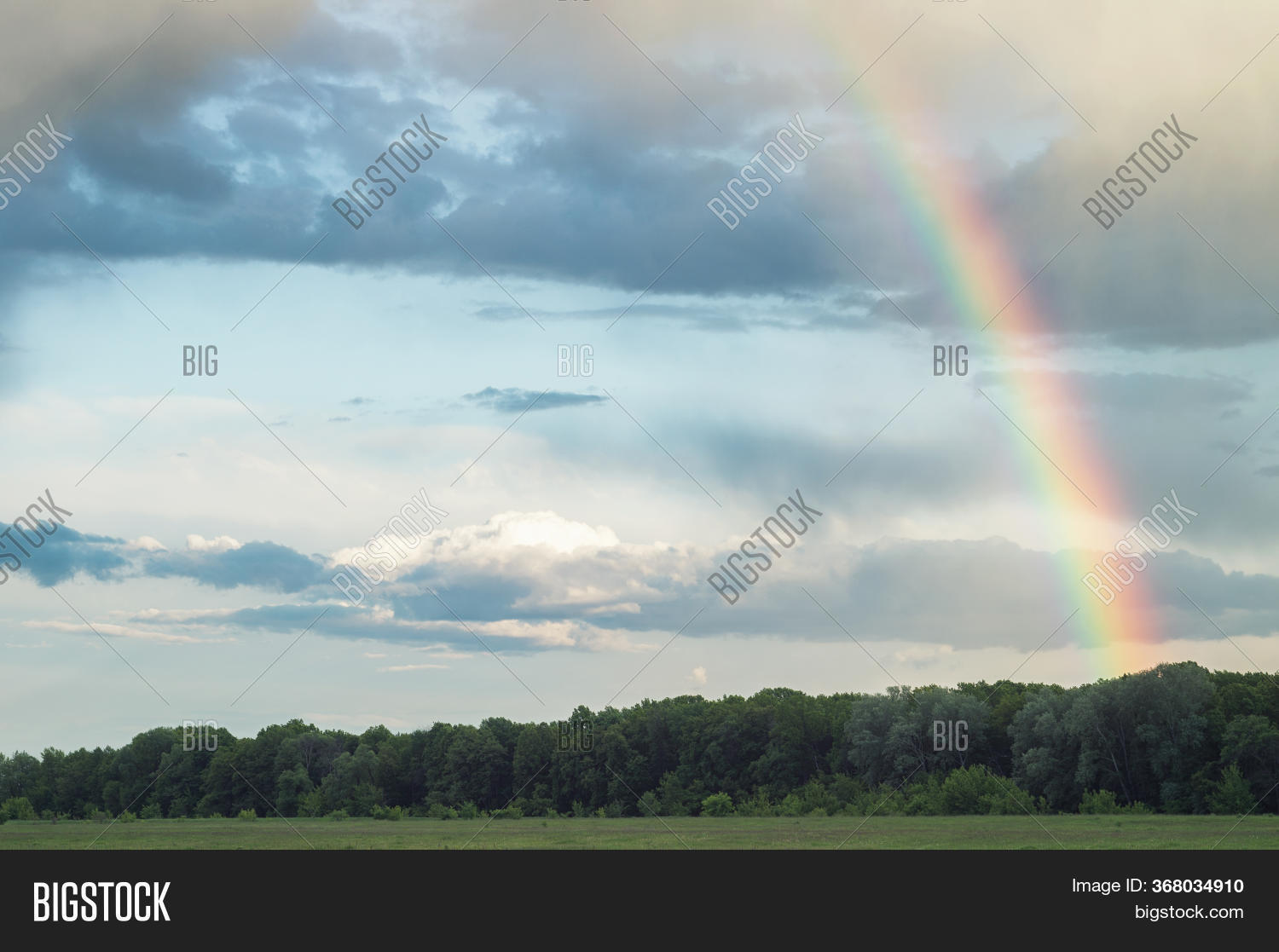 Bright Rainbow Image & Photo (Free Trial) | Bigstock