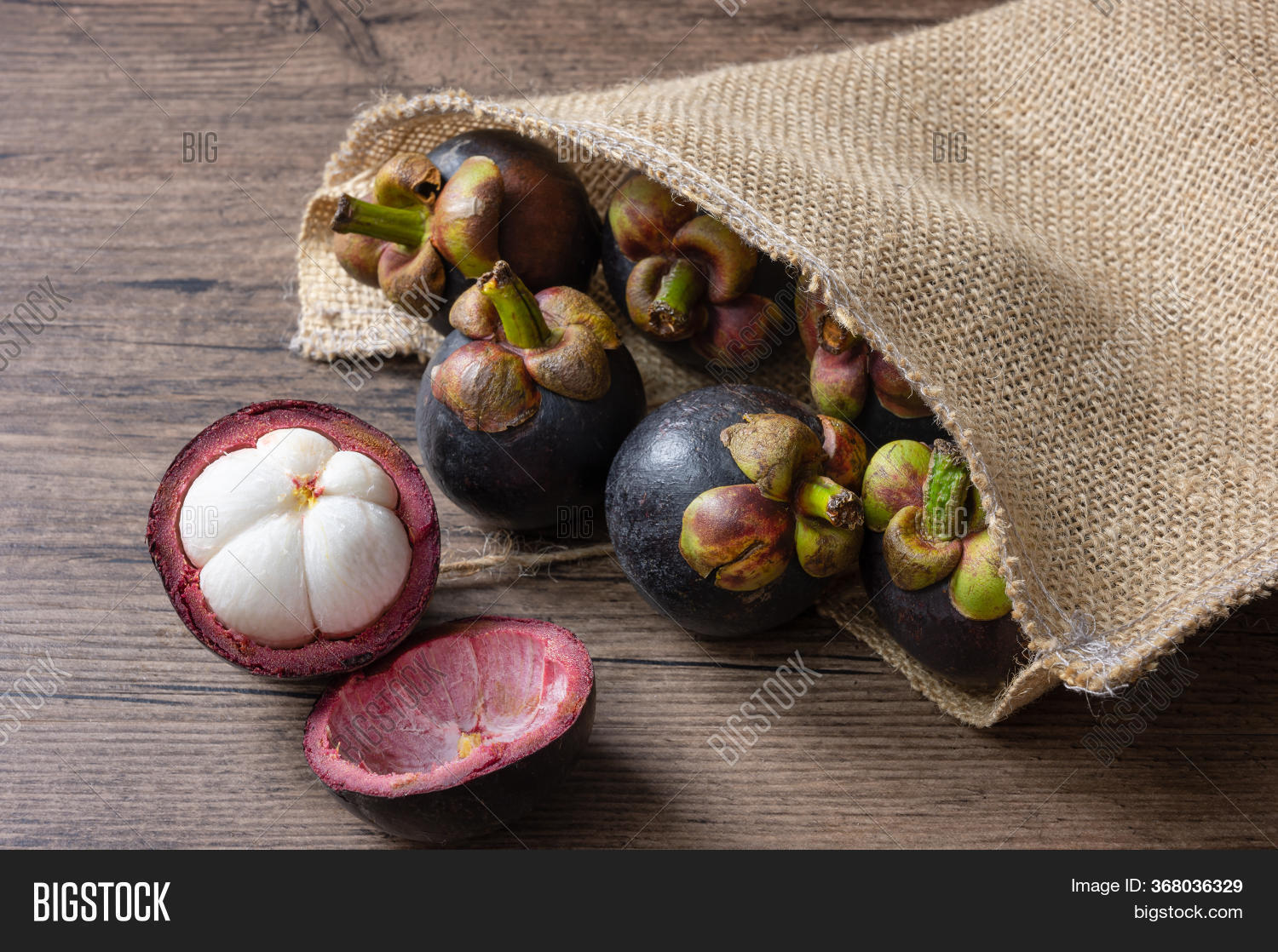 Ripe Mangosteen Fruits Image & Photo (Free Trial) | Bigstock