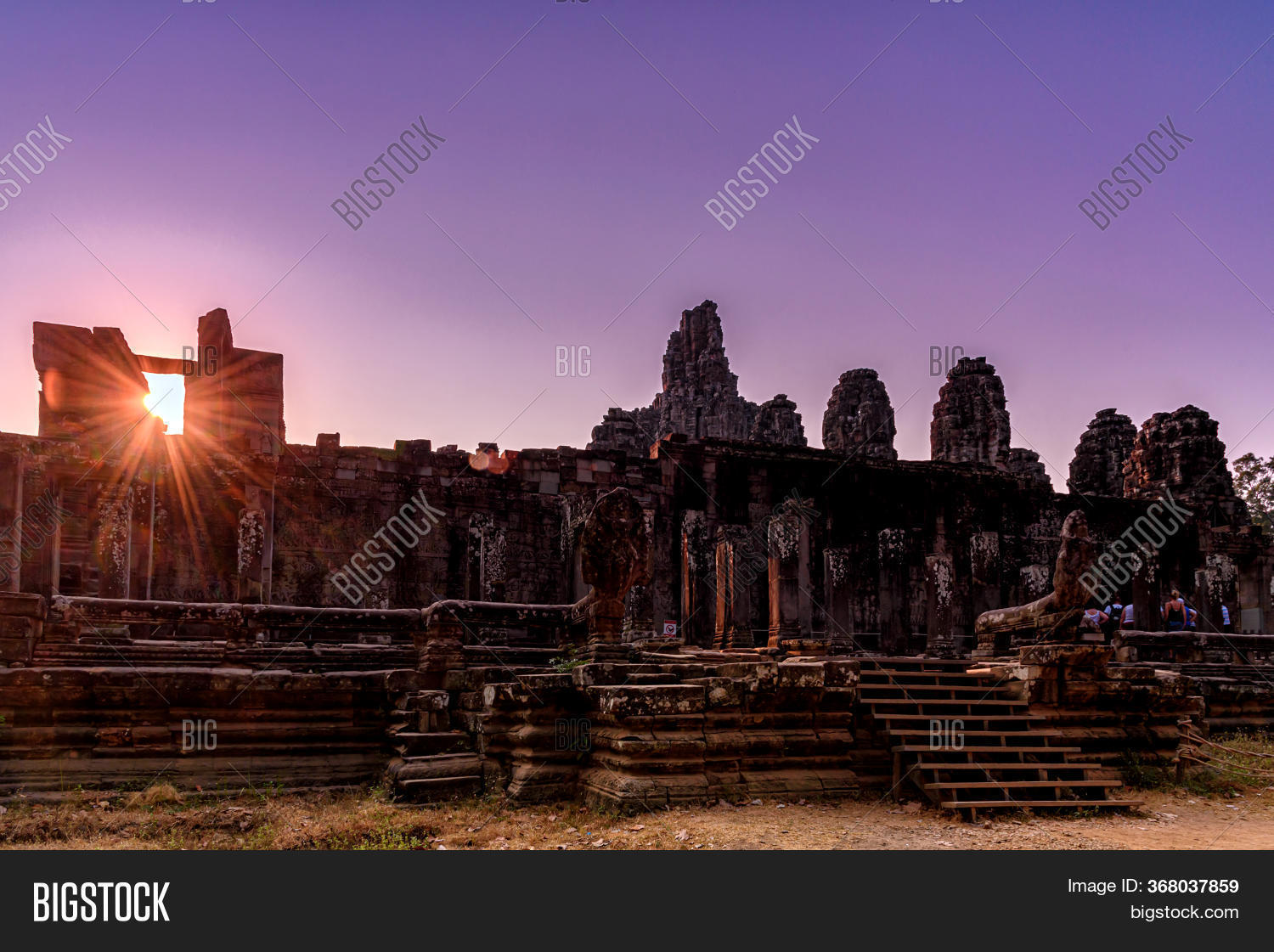 Bayon Temple Angkor Image & Photo (Free Trial) | Bigstock