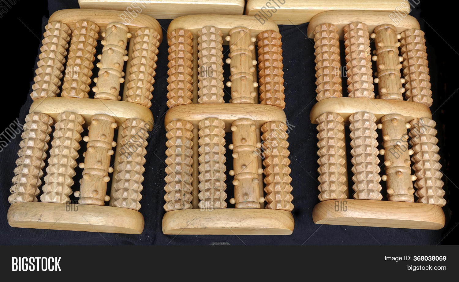 Chinese Wooden Rollers Image & Photo (Free Trial) | Bigstock