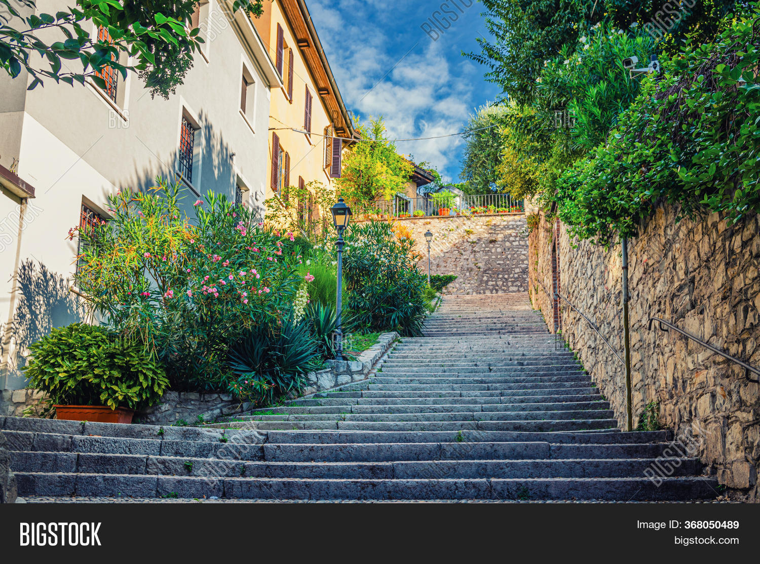 Cobblestone Staircase Image & Photo (Free Trial) | Bigstock