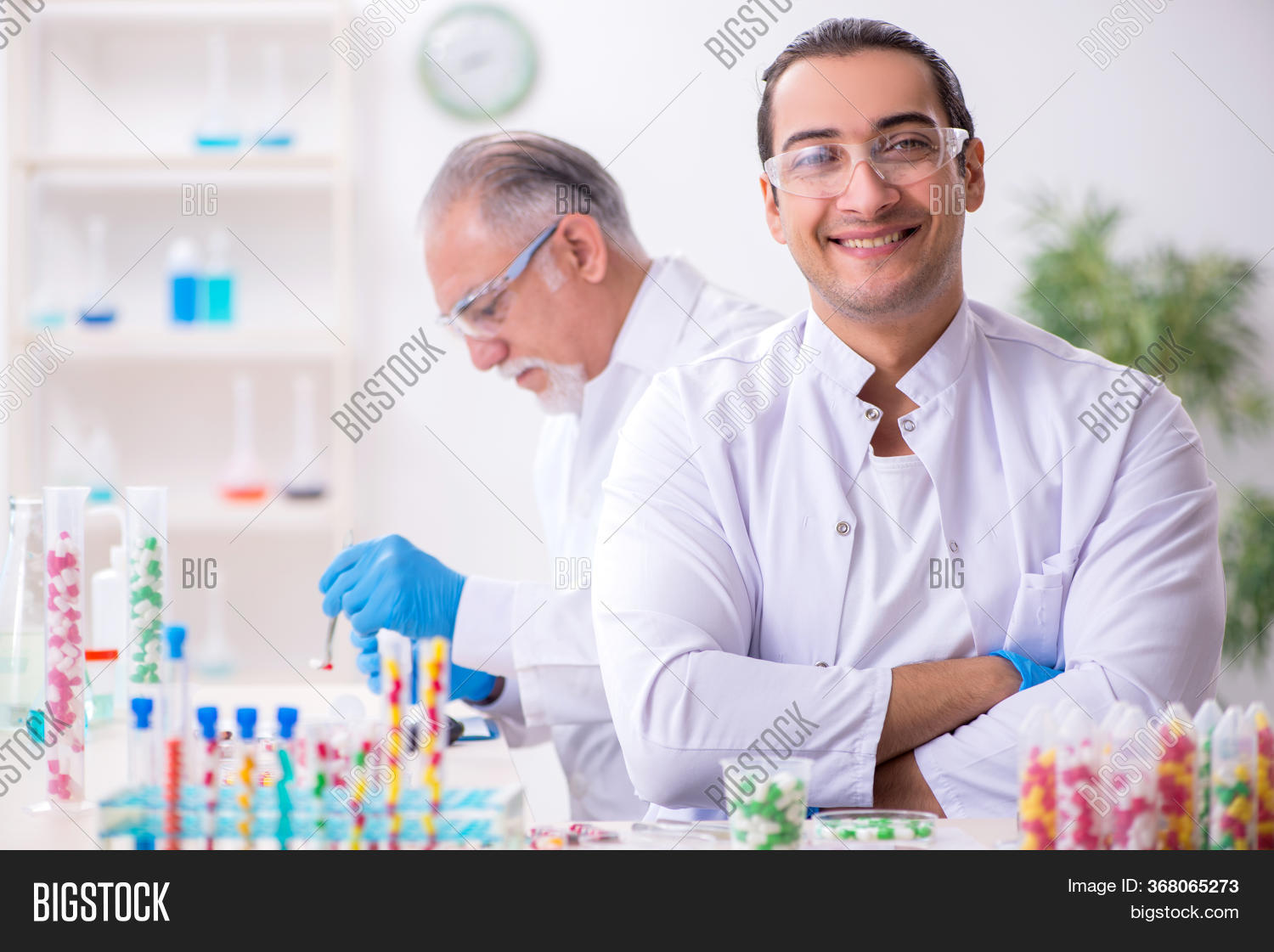 Two Chemists Working Image & Photo (Free Trial) | Bigstock
