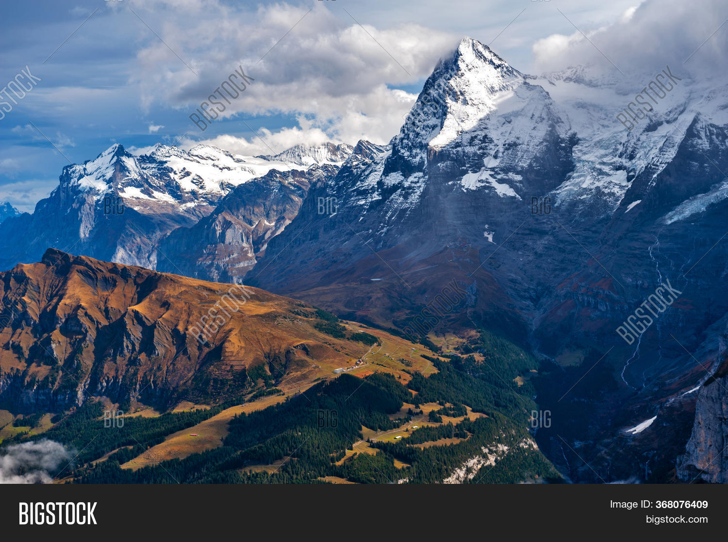 Scenic View Eiger Image & Photo (Free Trial) | Bigstock