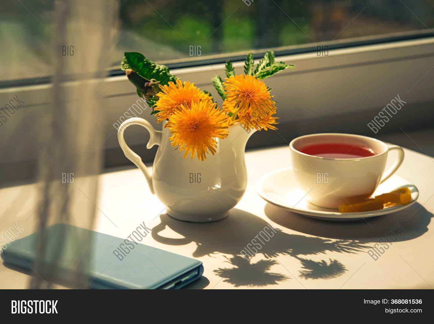 Morning Tea Light Blue Image & Photo (Free Trial) | Bigstock
