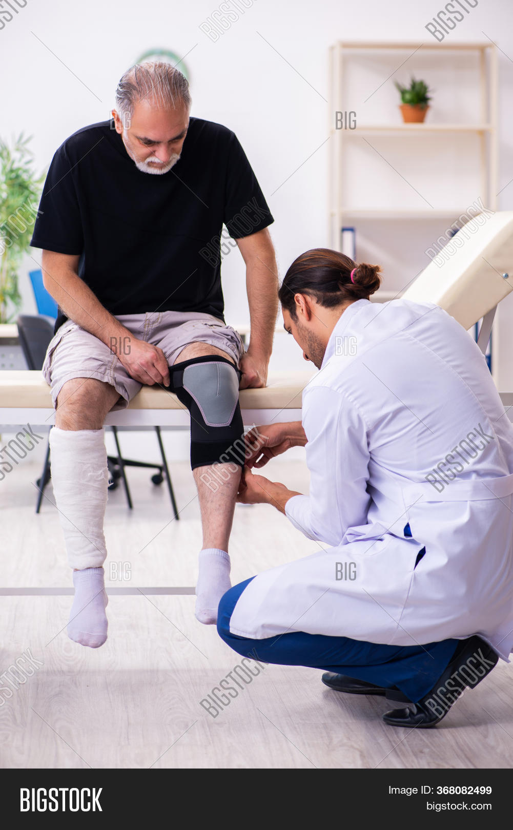 Old Injured Man Image & Photo (Free Trial) | Bigstock