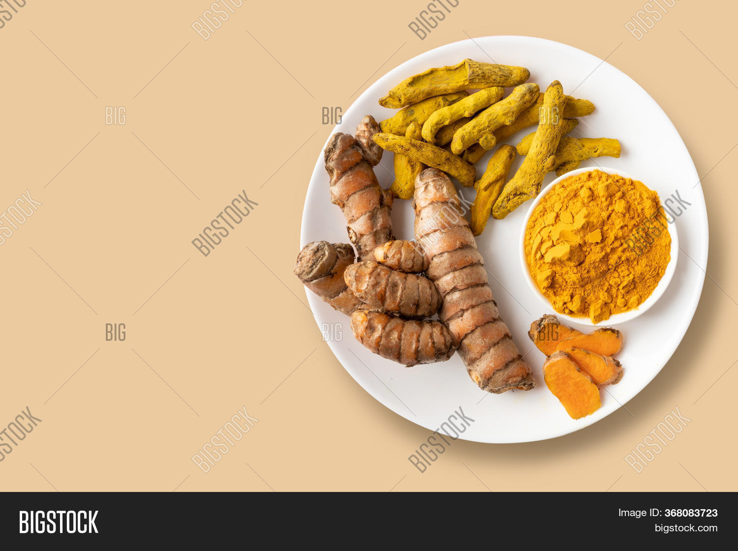 Turmeric Fresh, Dry Image & Photo (Free Trial) | Bigstock