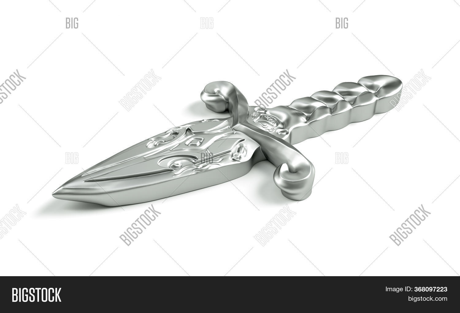 Short Isolated Dagger Image & Photo (Free Trial) | Bigstock