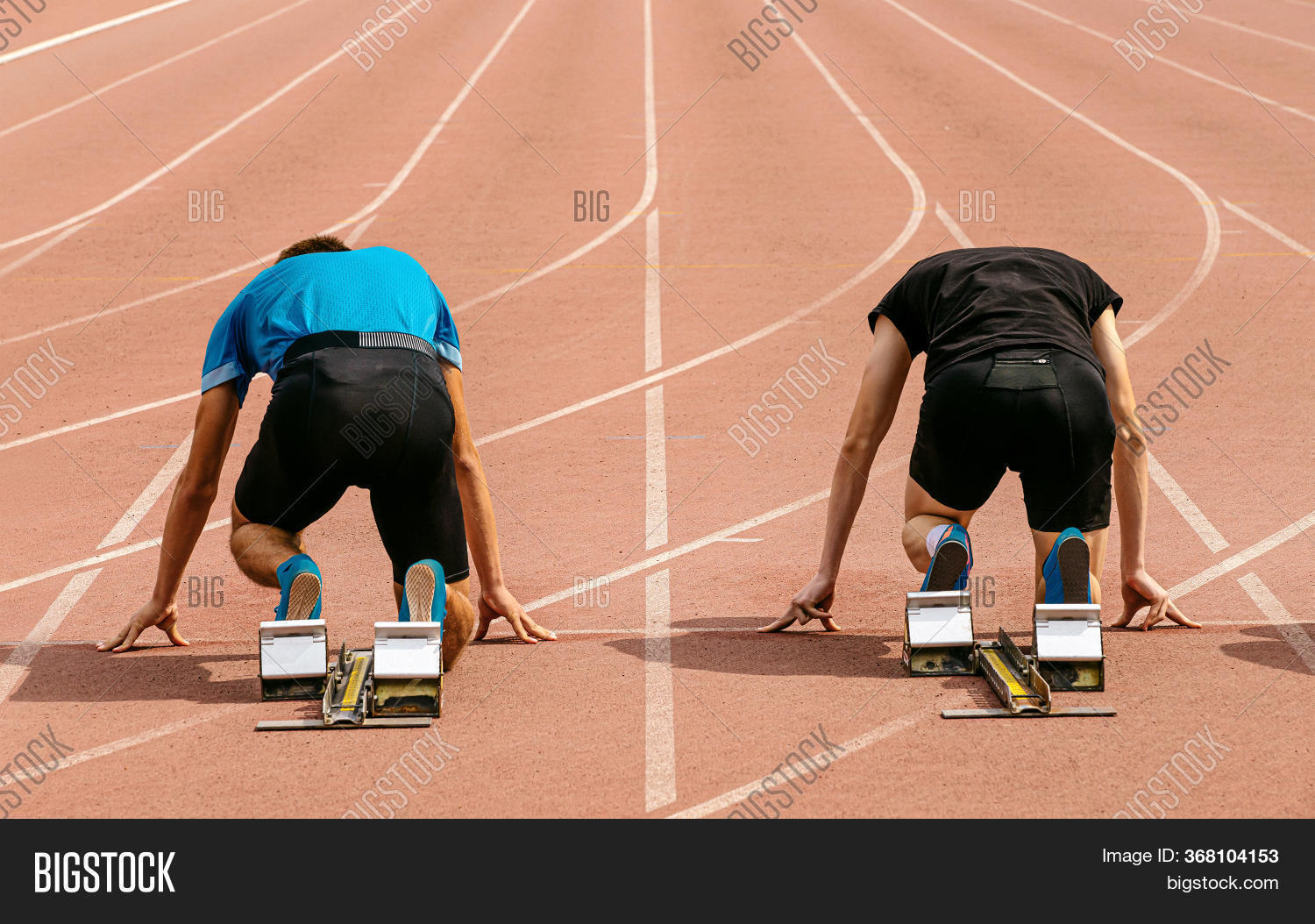 Back Runners Athletes Image & Photo (Free Trial) | Bigstock