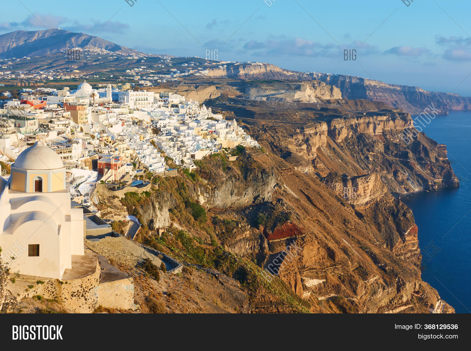 Santorini Island Thira Image & Photo (Free Trial) | Bigstock