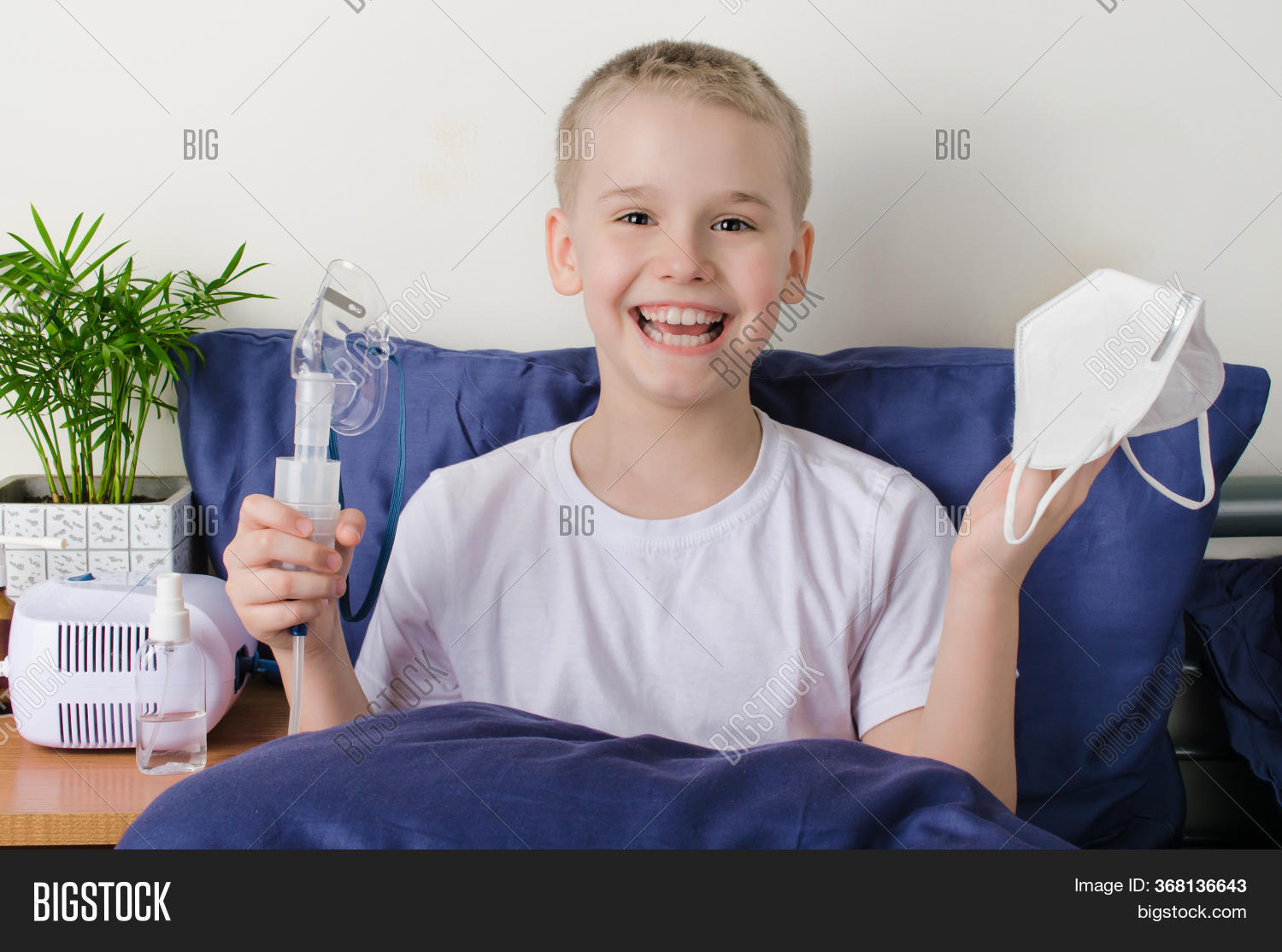 Happy Recovered Boy Image & Photo (Free Trial) | Bigstock