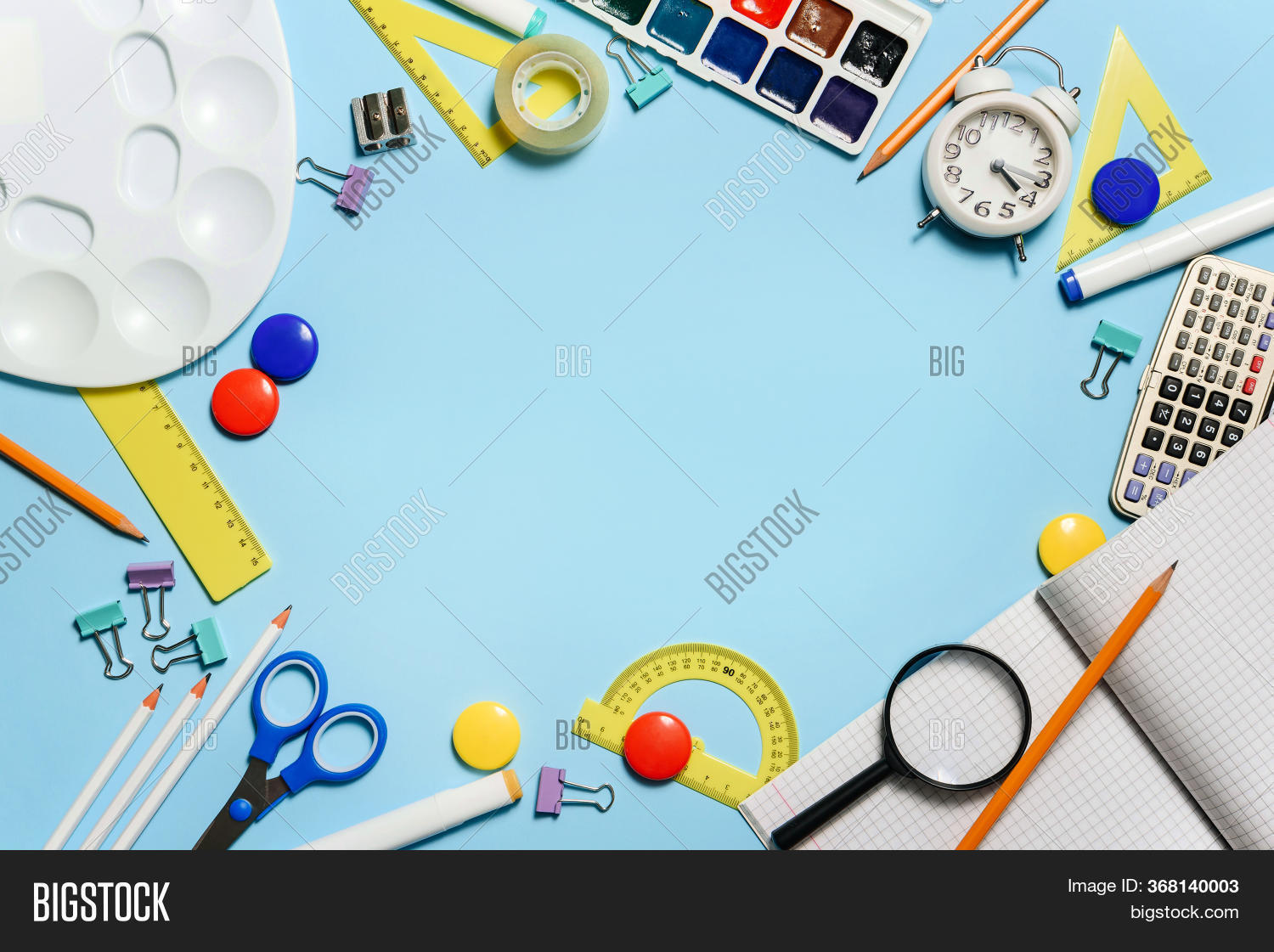 Frame Stationery. Flat Image & Photo (Free Trial) | Bigstock