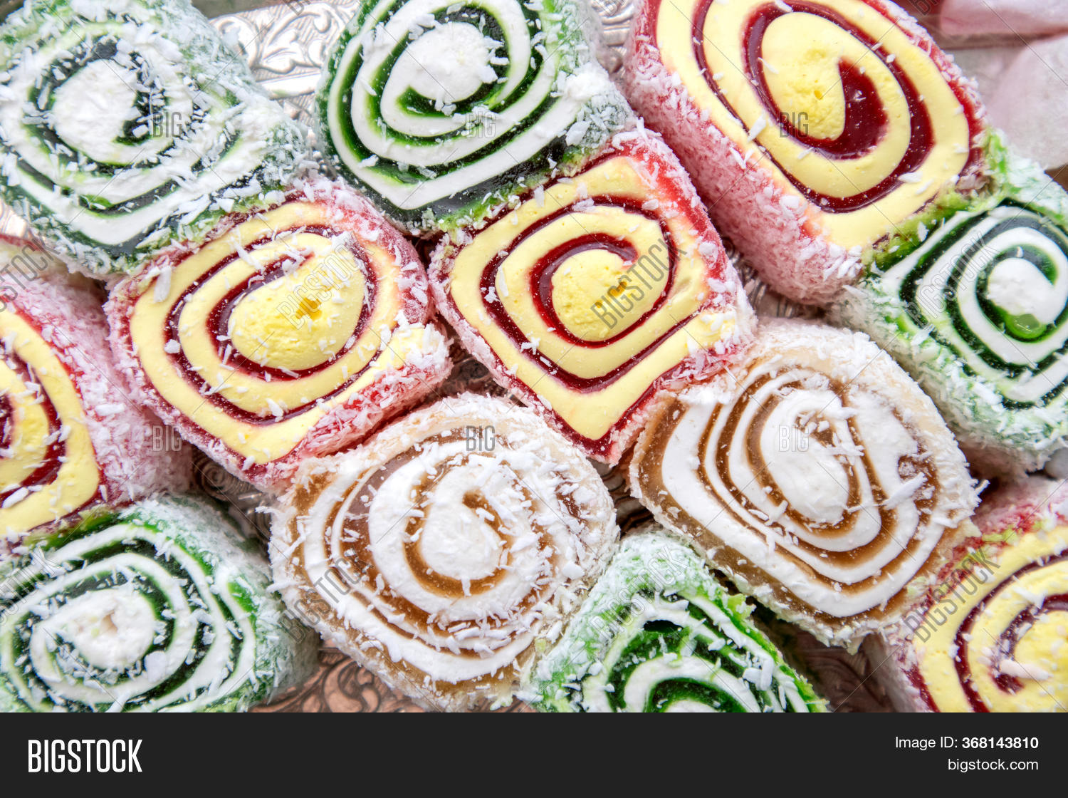 Turkish Delight Rolls Image & Photo (Free Trial) | Bigstock