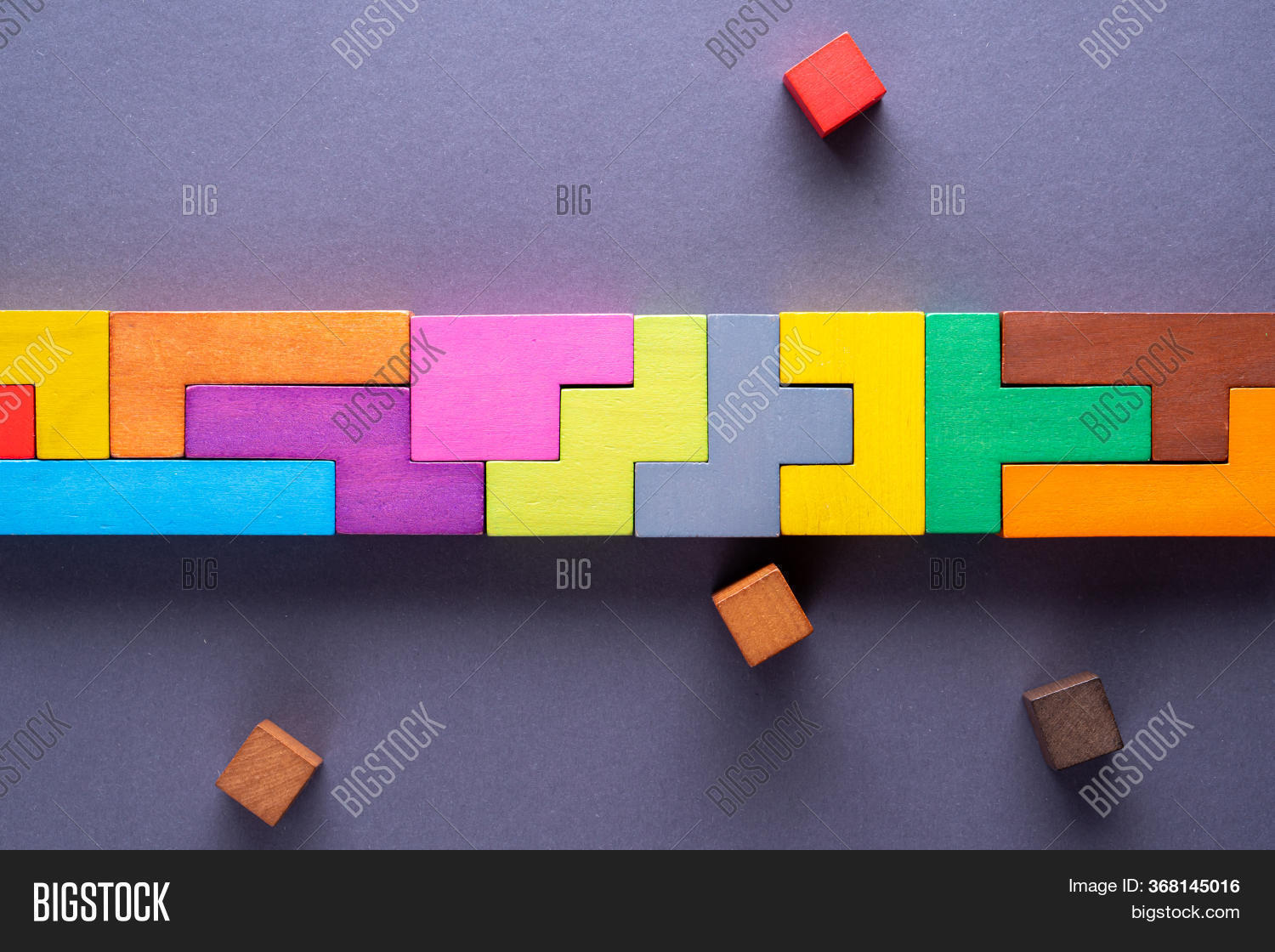 Colorful Wooden Image & Photo (Free Trial) | Bigstock