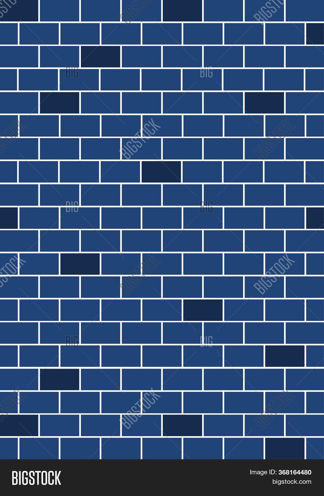 Blue Ceramic Tile Wall Image & Photo (Free Trial) | Bigstock