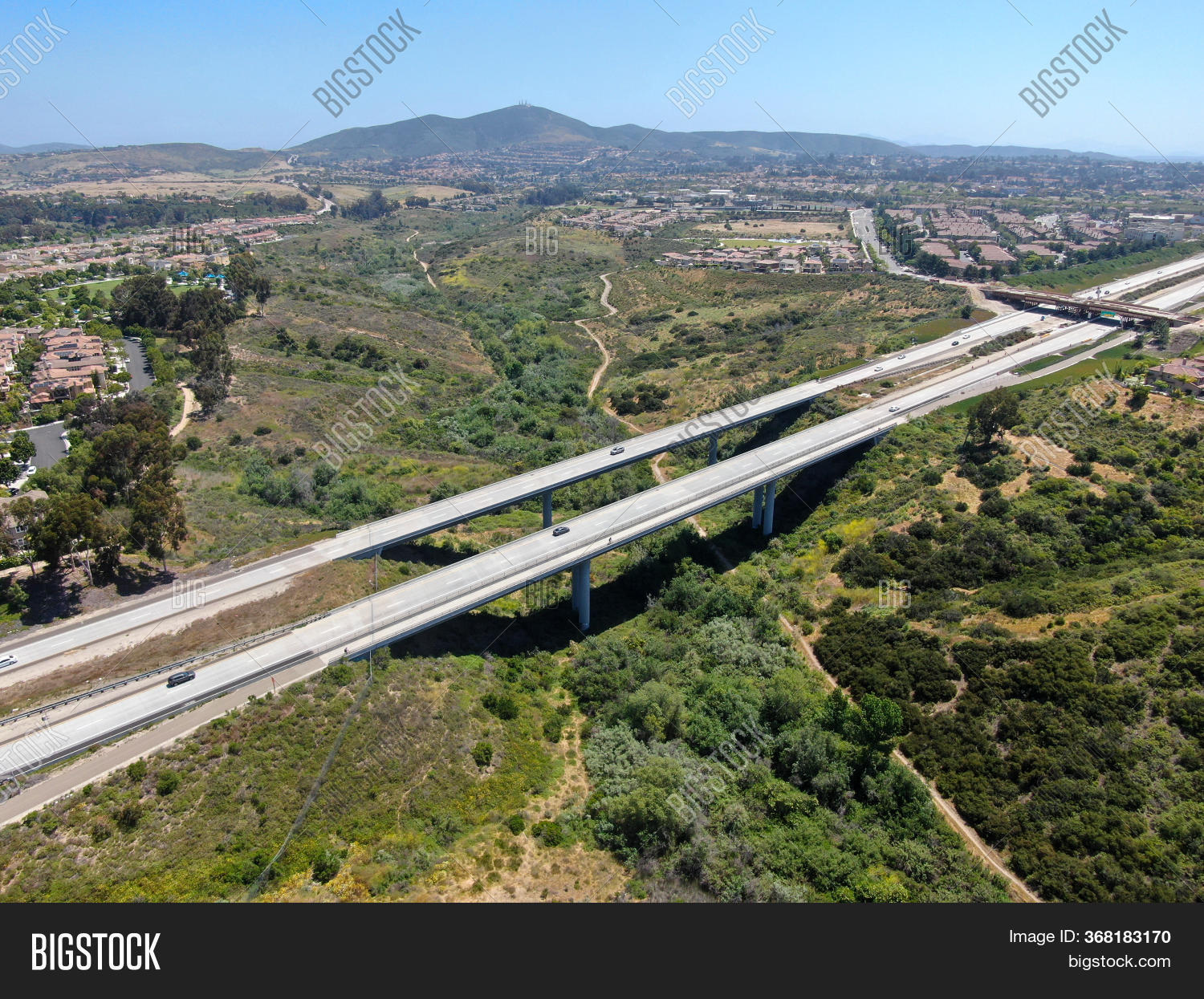 Aerial View Road Image & Photo (Free Trial) | Bigstock