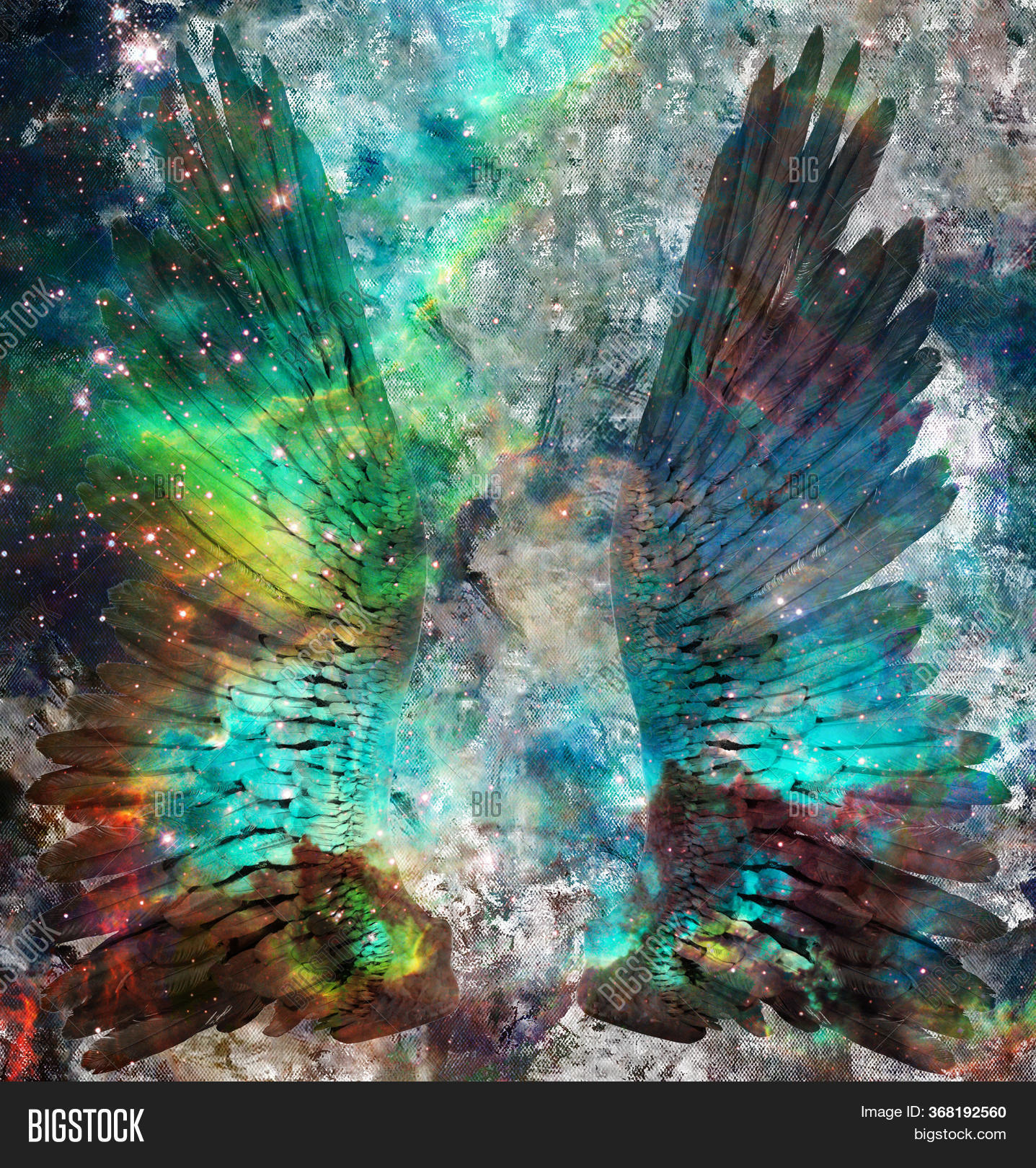 Wings Vivid Space. Image & Photo (Free Trial) | Bigstock