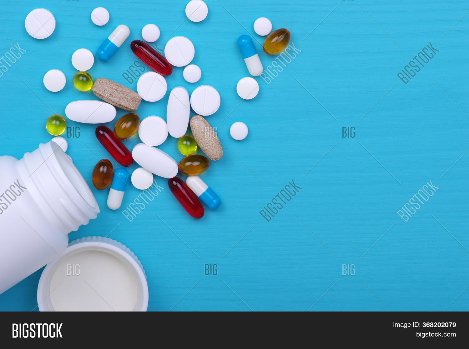 Colorful Pills Tablets Image & Photo (Free Trial) | Bigstock