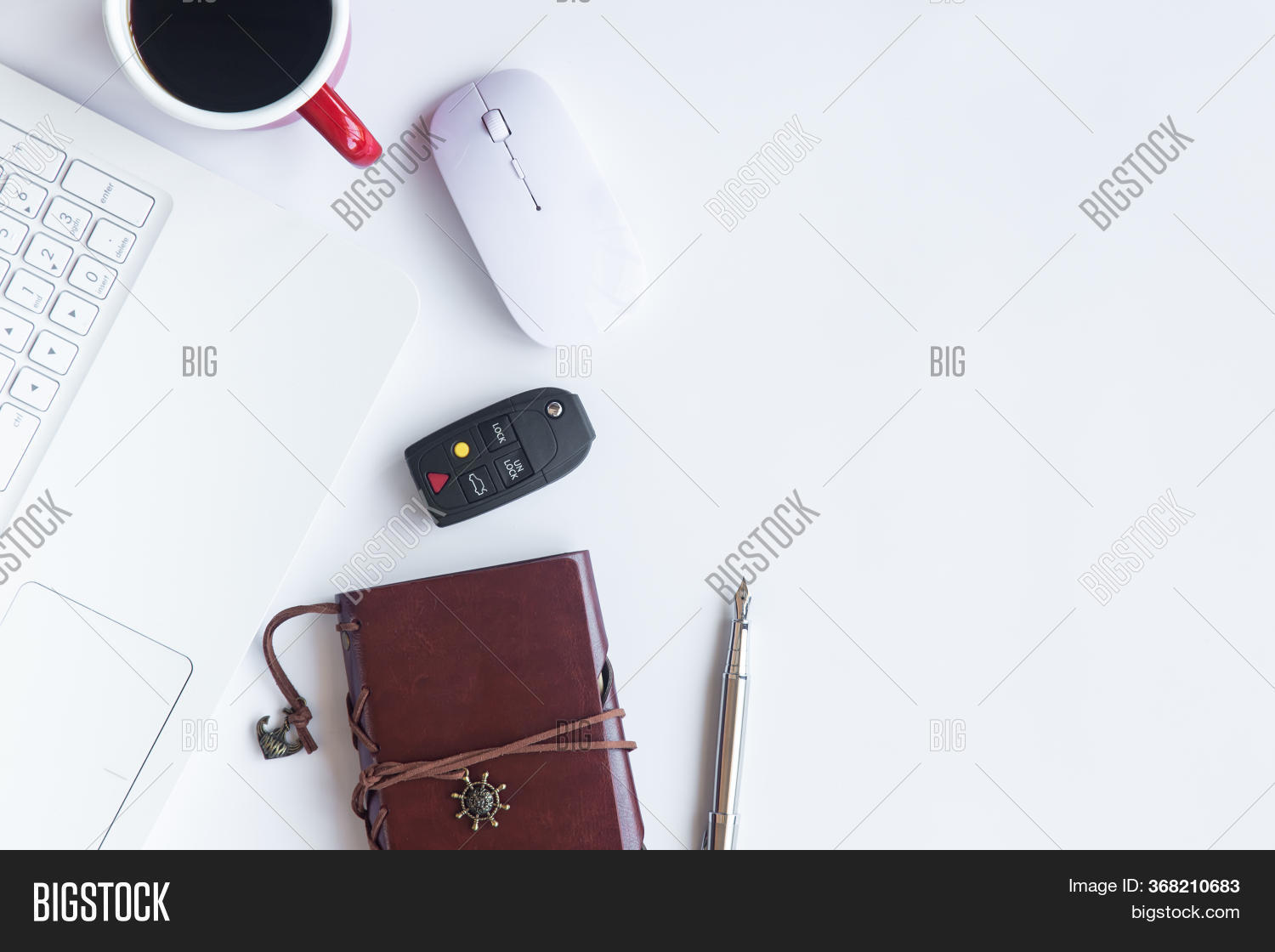 Top View Desk Office Image & Photo (Free Trial) | Bigstock