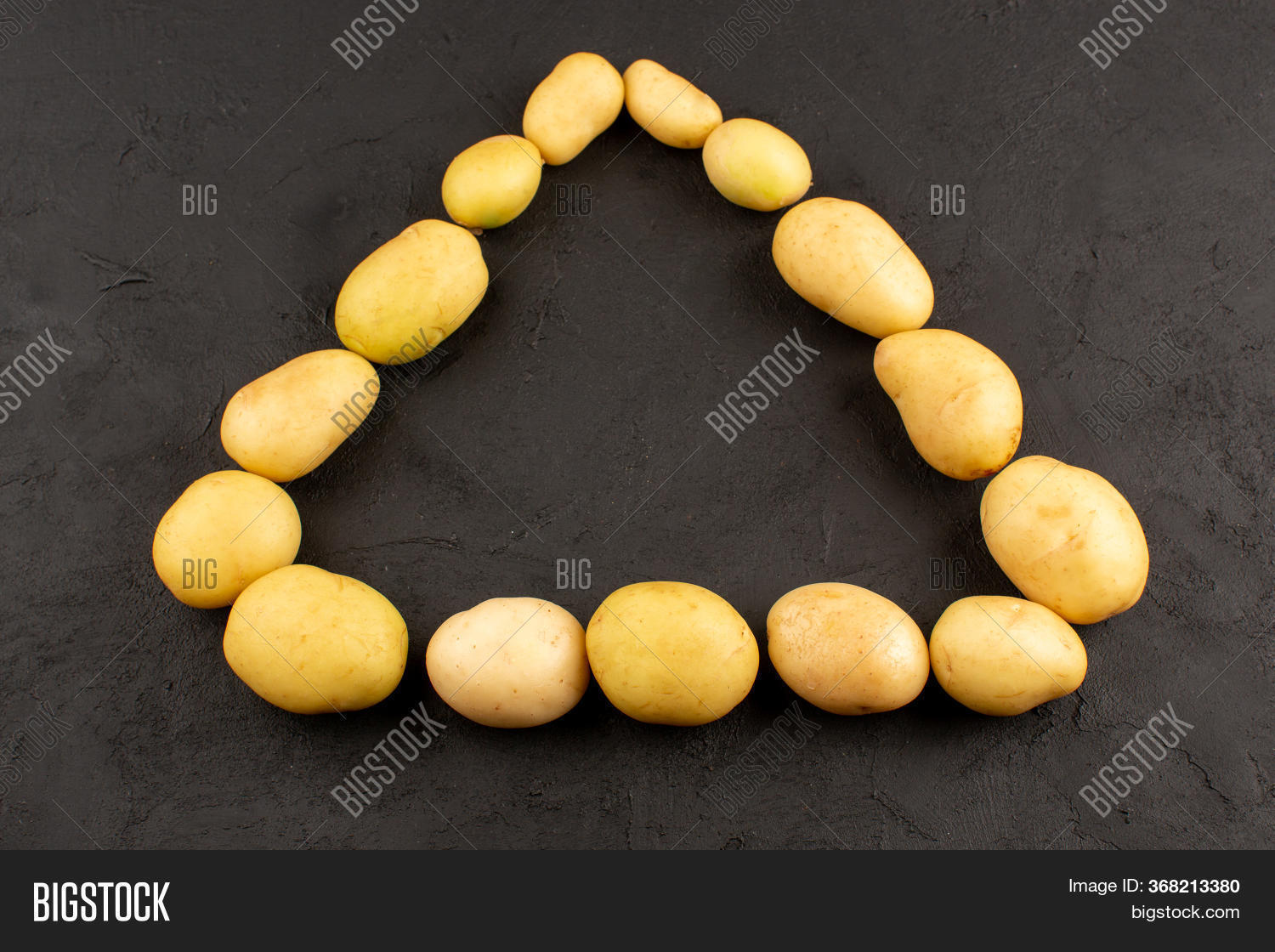 Top View Potatoes Image & Photo (Free Trial) | Bigstock