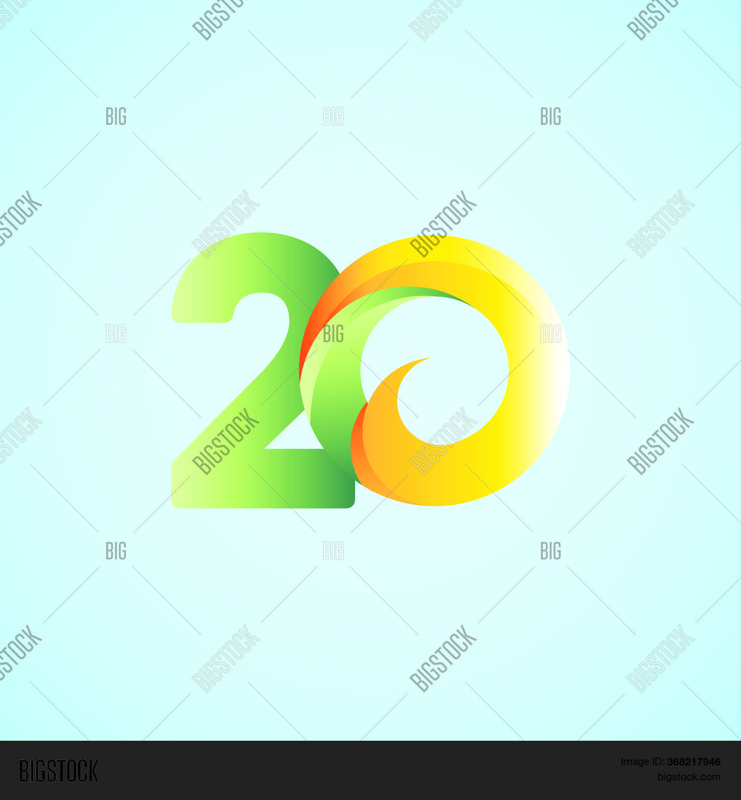 20 Years Anniversary Vector & Photo (Free Trial) | Bigstock