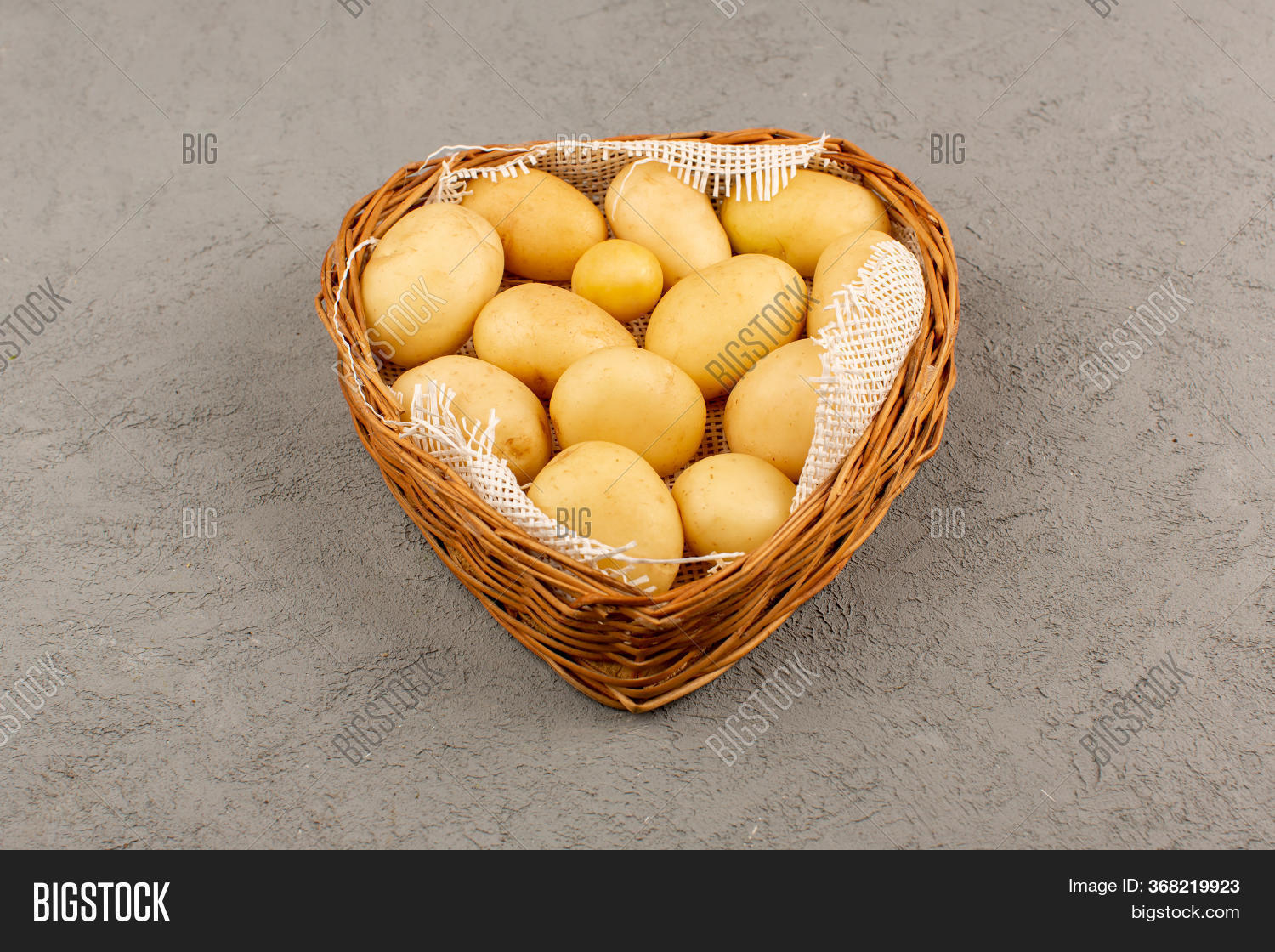 Top View Potatoes Image & Photo (Free Trial) | Bigstock