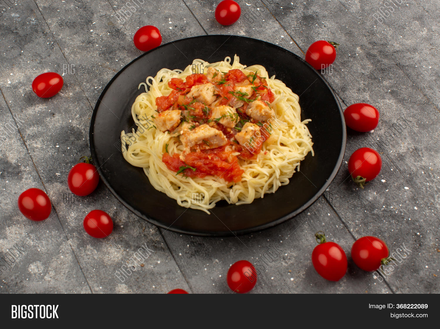 Top View Pasta Cooked Image & Photo (Free Trial) | Bigstock