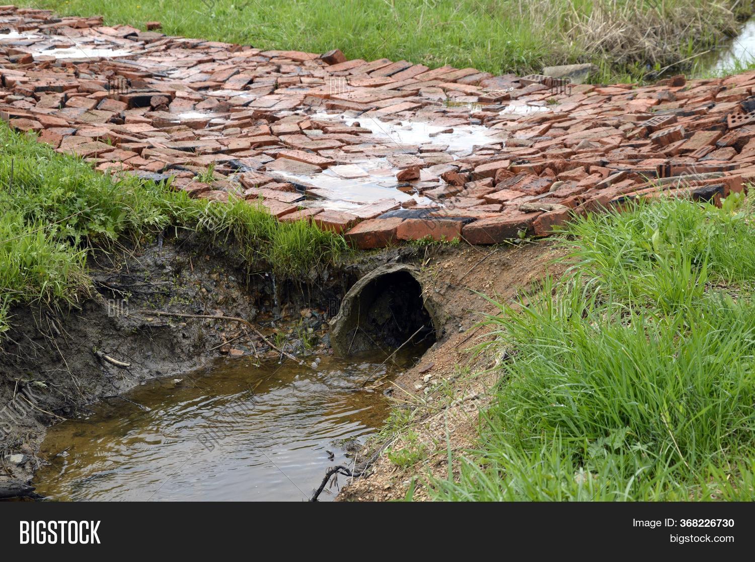 Drainage System Pipe Image & Photo (Free Trial) | Bigstock