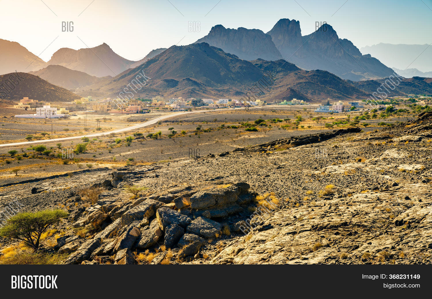 View Hajar Mountains Image & Photo (Free Trial) | Bigstock