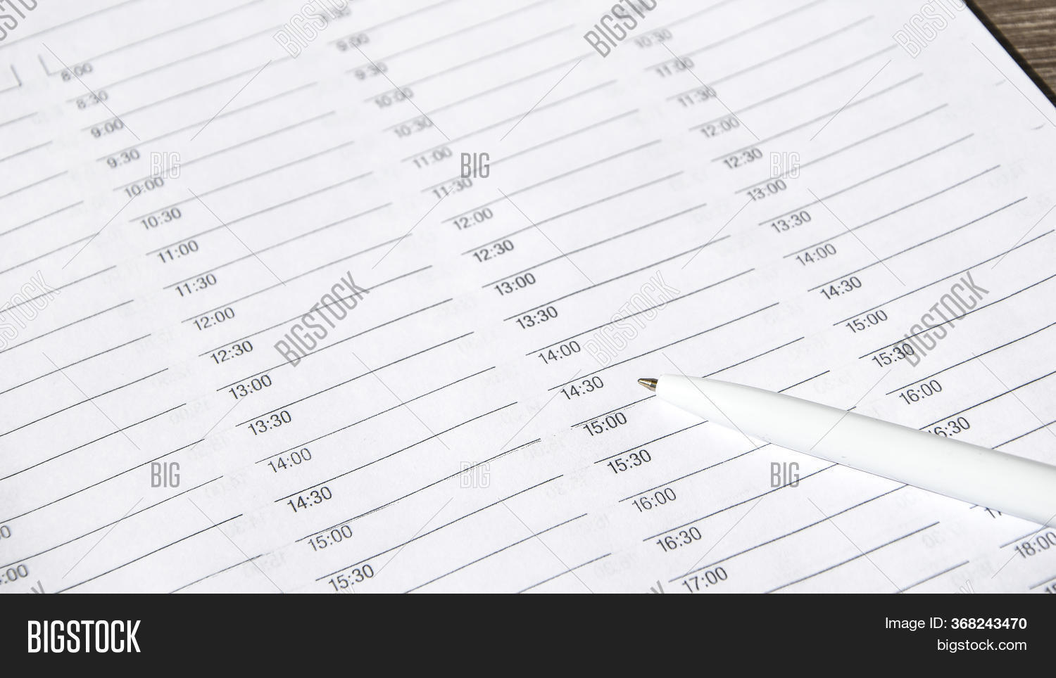 Open Time Diary Agenda Image & Photo (Free Trial) | Bigstock