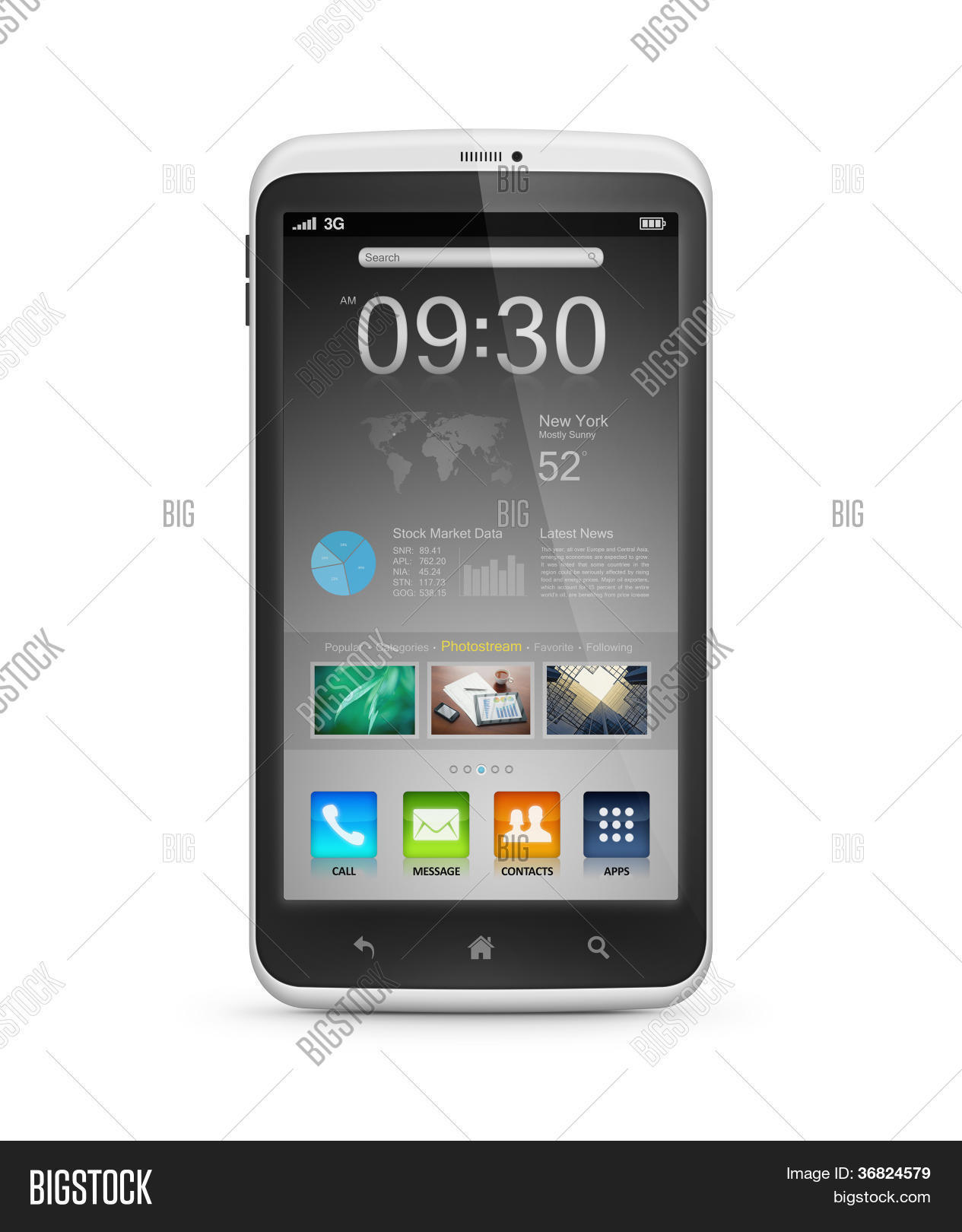 Smart Phone Start Image & Photo (Free Trial) | Bigstock