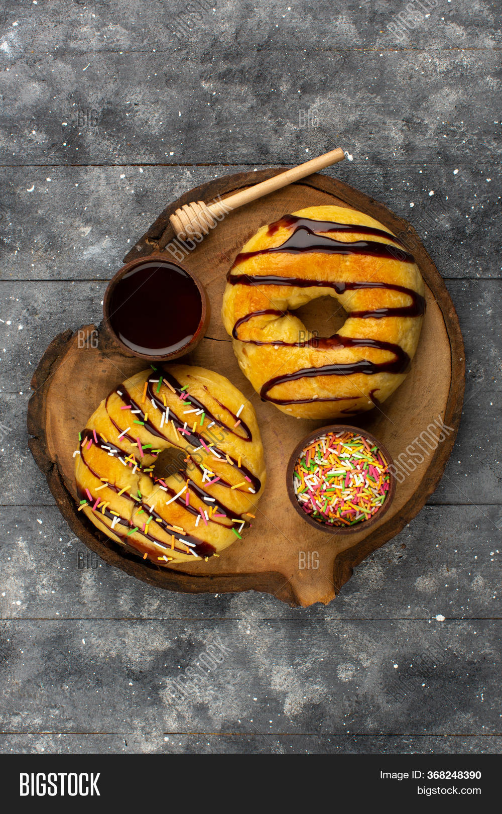 Top View Donuts Image & Photo (Free Trial) | Bigstock