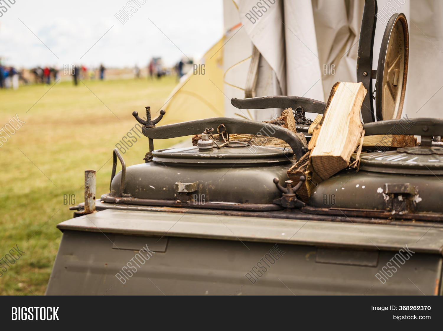 Field Kitchen Cooking Image & Photo (Free Trial) | Bigstock