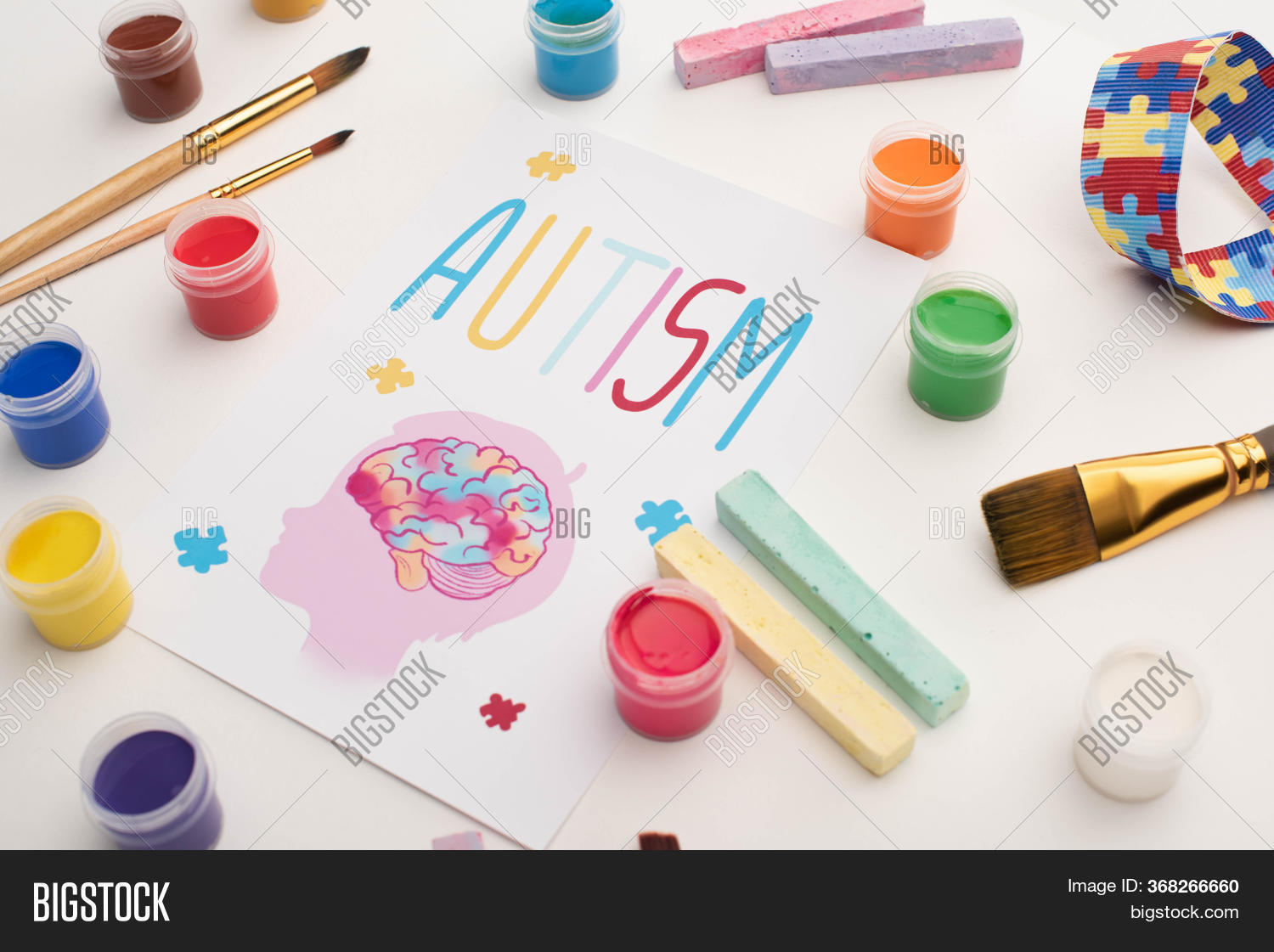 Card Autism Word Image & Photo (Free Trial) | Bigstock