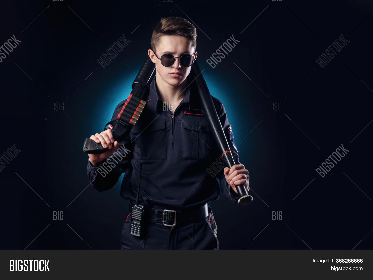 Handsome Guy Police Image & Photo (Free Trial) | Bigstock