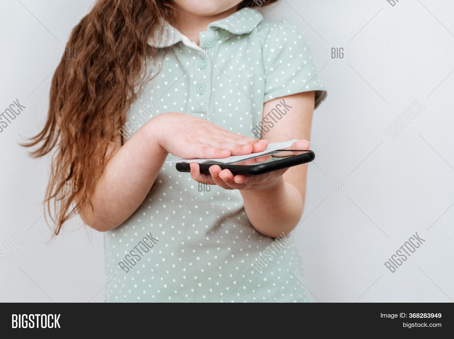 Child Disinfects Phone Image & Photo (Free Trial) | Bigstock