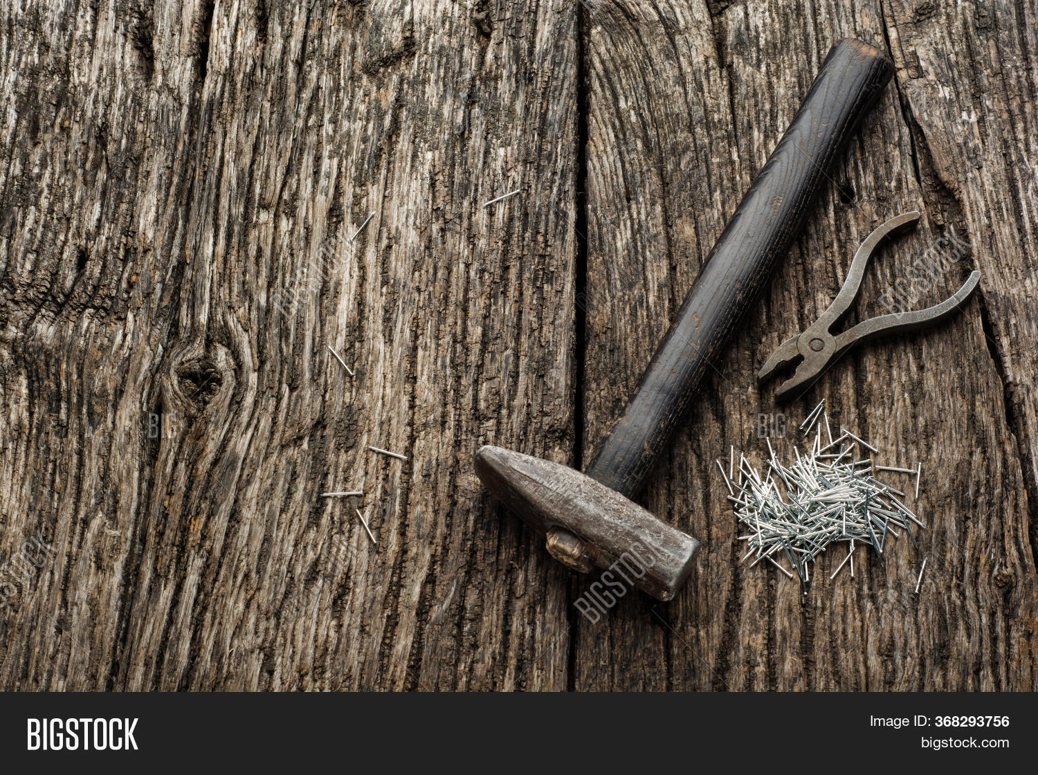 Hammer Nails Abstract Image & Photo (Free Trial) | Bigstock