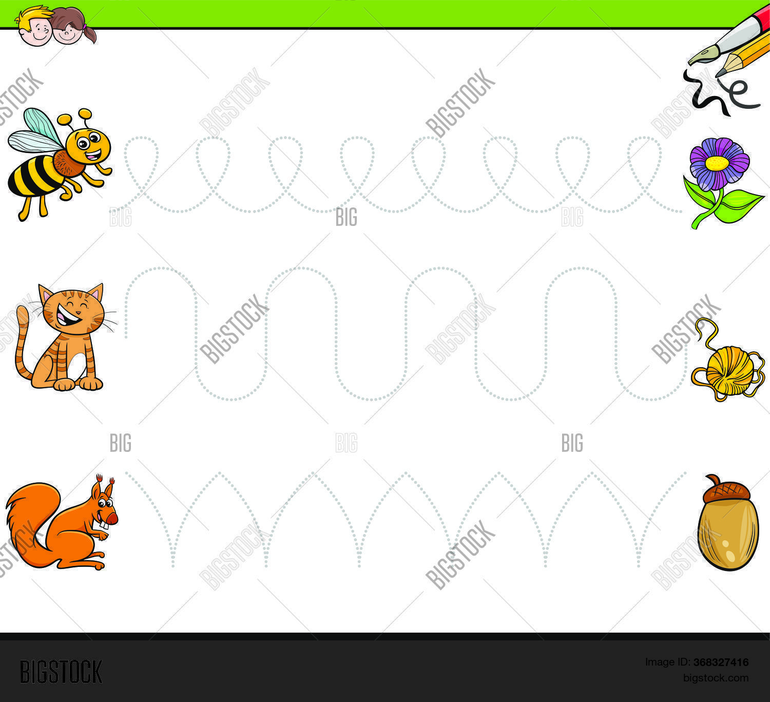 Cartoon Illustration Vector & Photo (Free Trial) | Bigstock