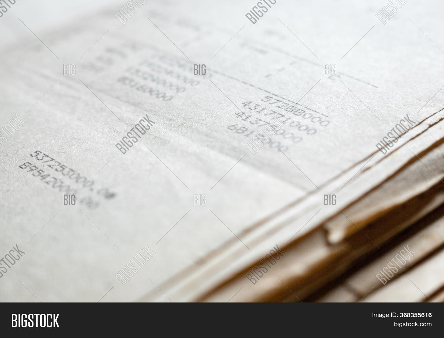 Old Paper Documents. Image & Photo (Free Trial) | Bigstock