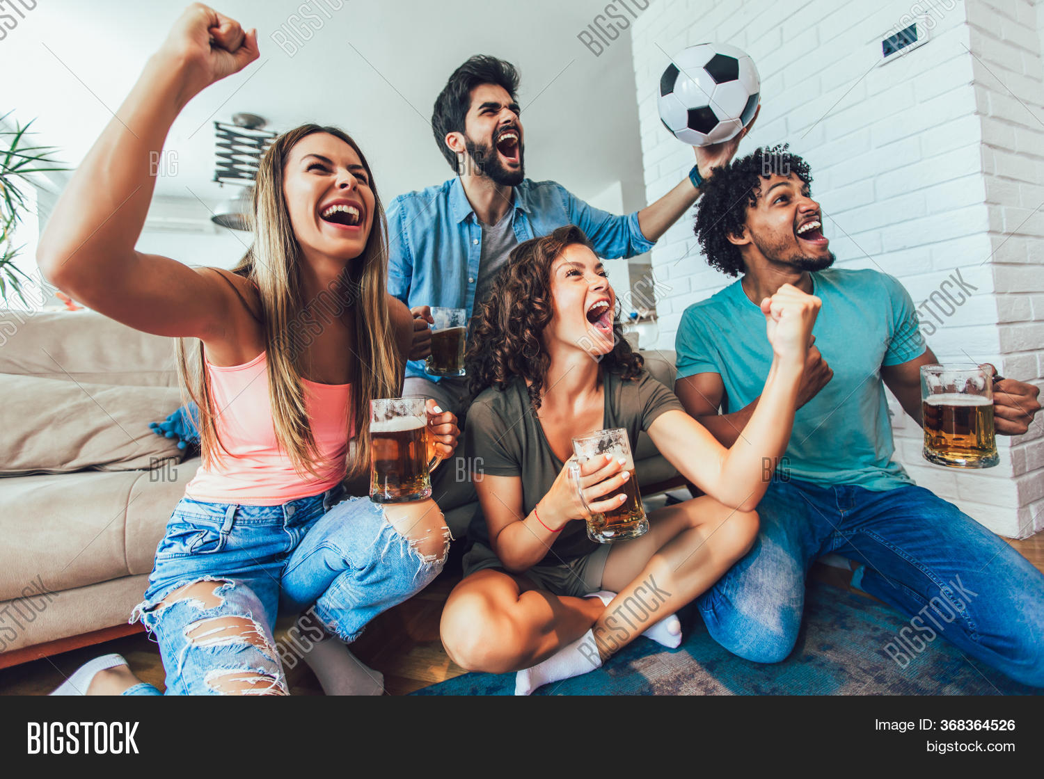 Very Excited Friends Image & Photo (Free Trial) | Bigstock