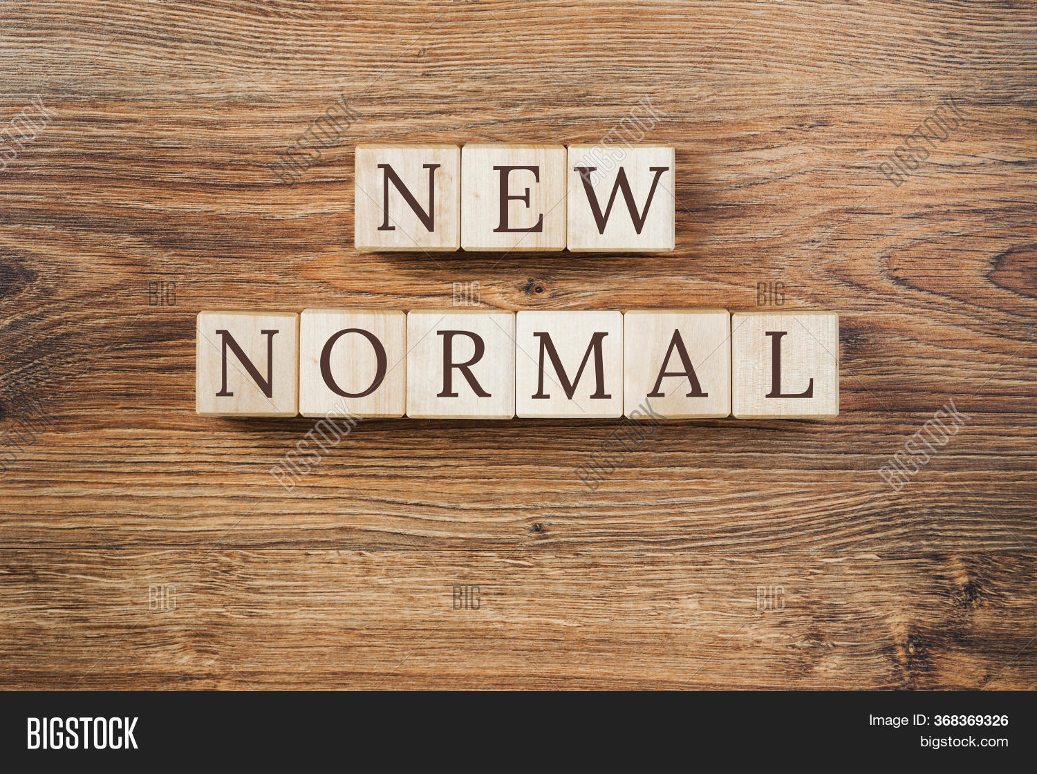 New Normal Text On Image & Photo (Free Trial) | Bigstock