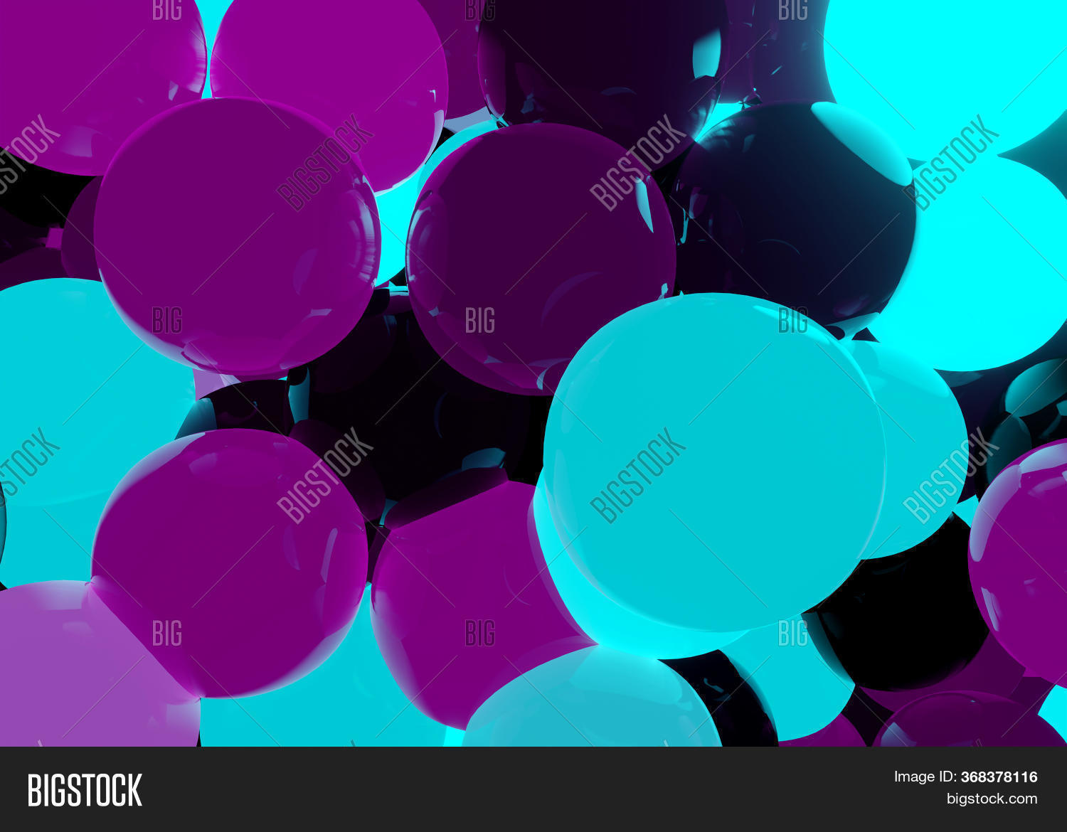 Lilac Neon Colored 3d Image & Photo (Free Trial) | Bigstock