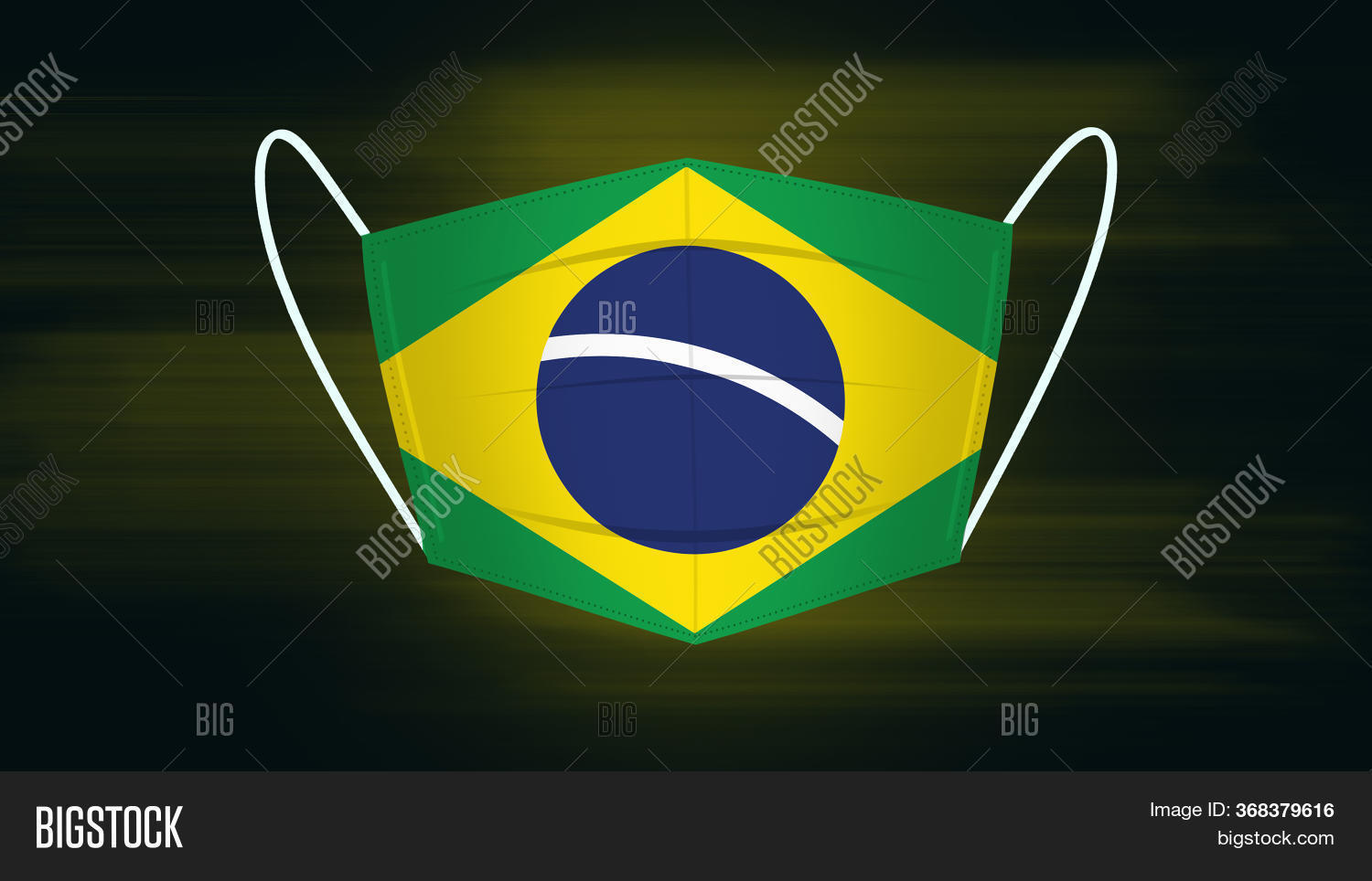 Face Mask Flag Brazil Image & Photo (Free Trial) | Bigstock