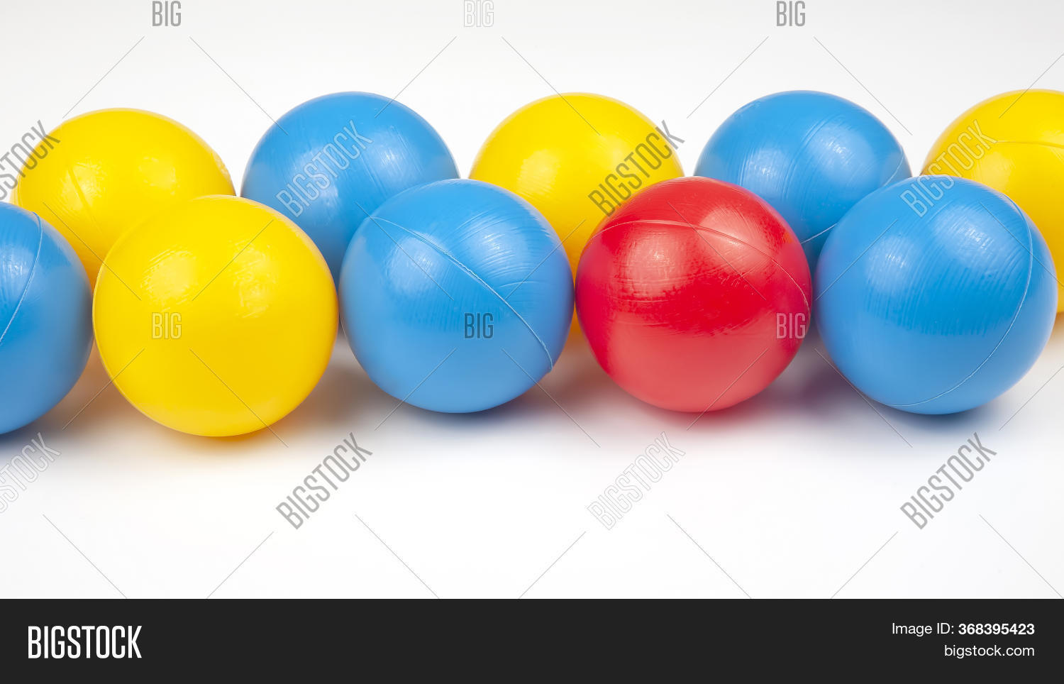 Colored Plastic Balls Image & Photo (Free Trial) | Bigstock