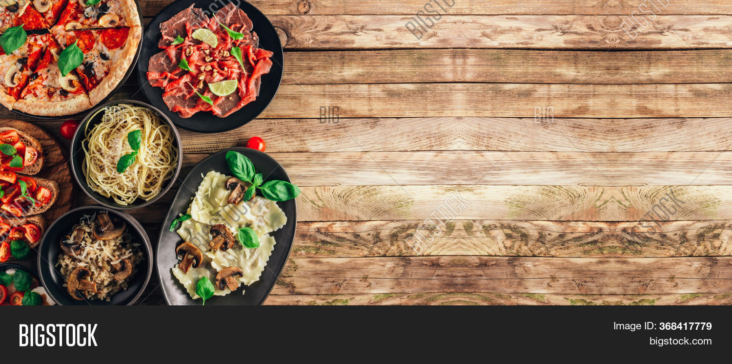 Table Italian Meals On Image & Photo (Free Trial) | Bigstock