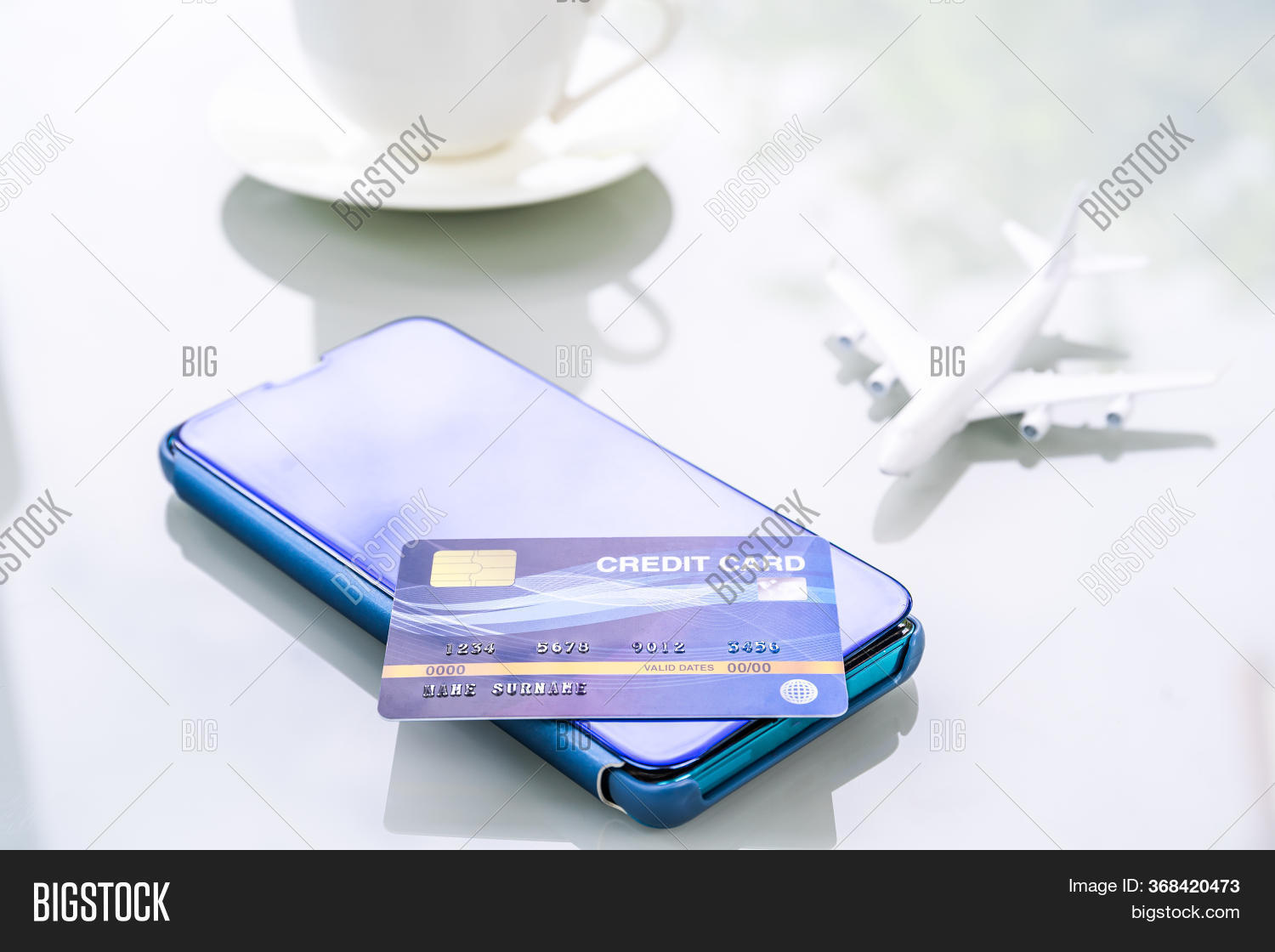 Smartphone Credit Card Image & Photo (Free Trial) | Bigstock