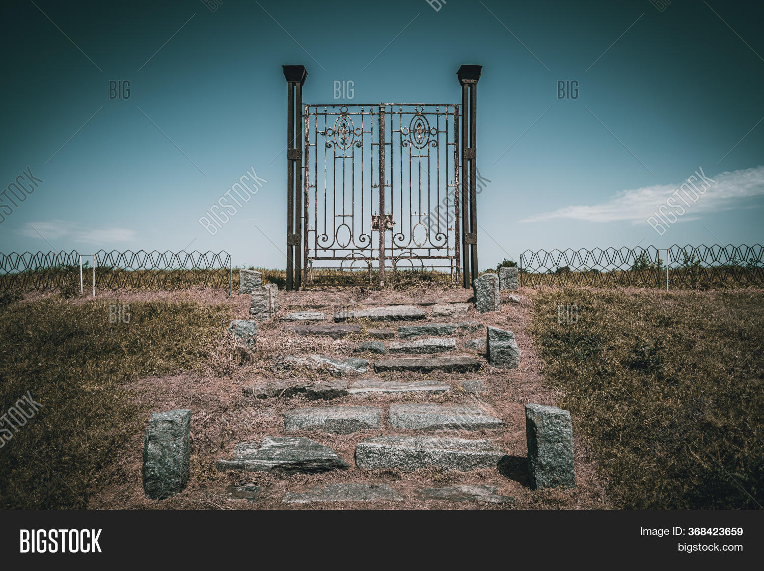 Old Rusty Iron Gate Image & Photo (Free Trial) | Bigstock