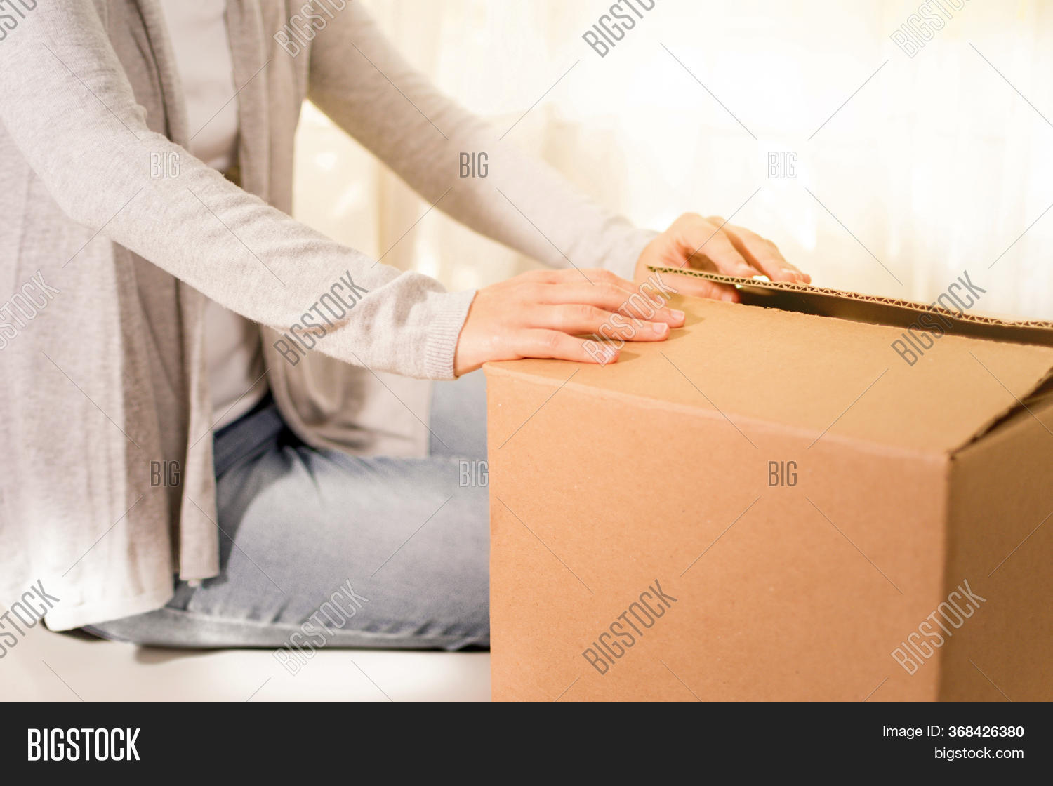 Woman Opening Package Image & Photo (Free Trial) | Bigstock